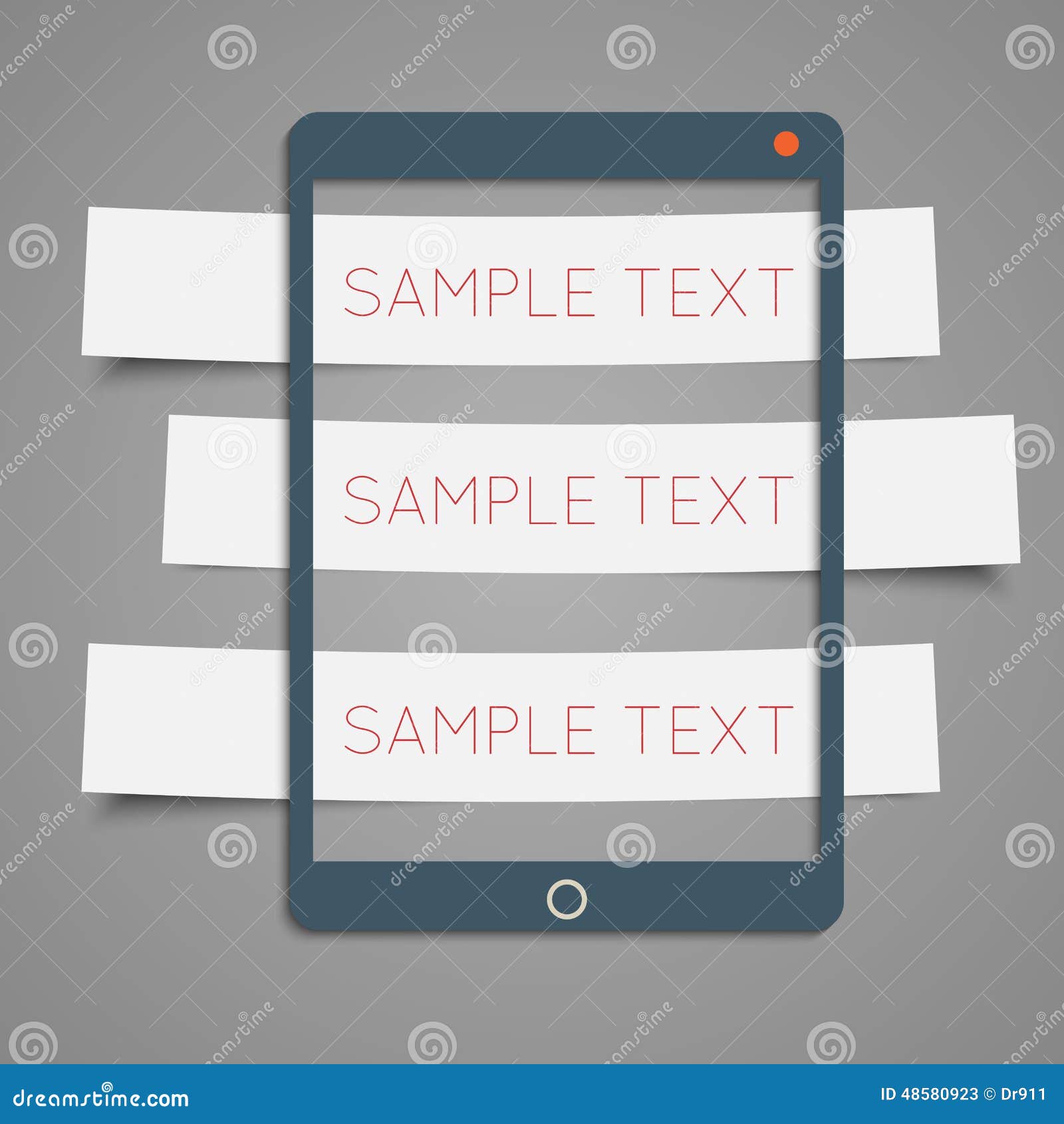 Tablet and stickers stock vector. Illustration of grunge - 48580923