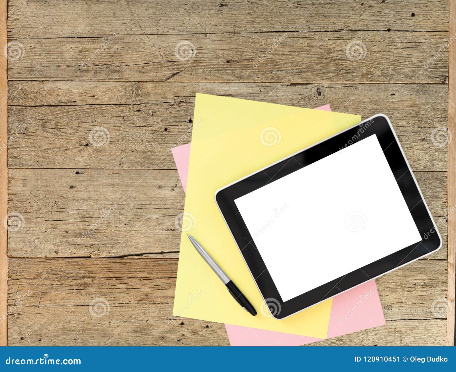 Tablet stock image. Image of writing, blank, place, table - 120910451