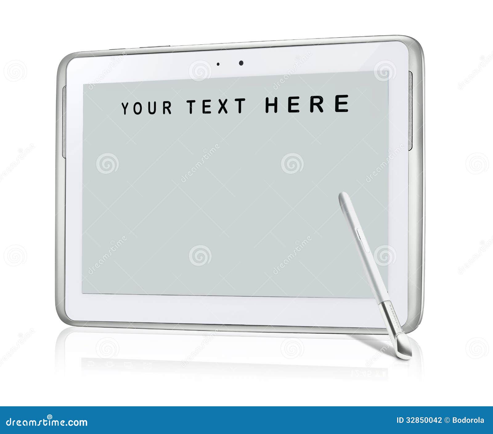 Tablet text stock photo. Image of text, technology, note - 32850042