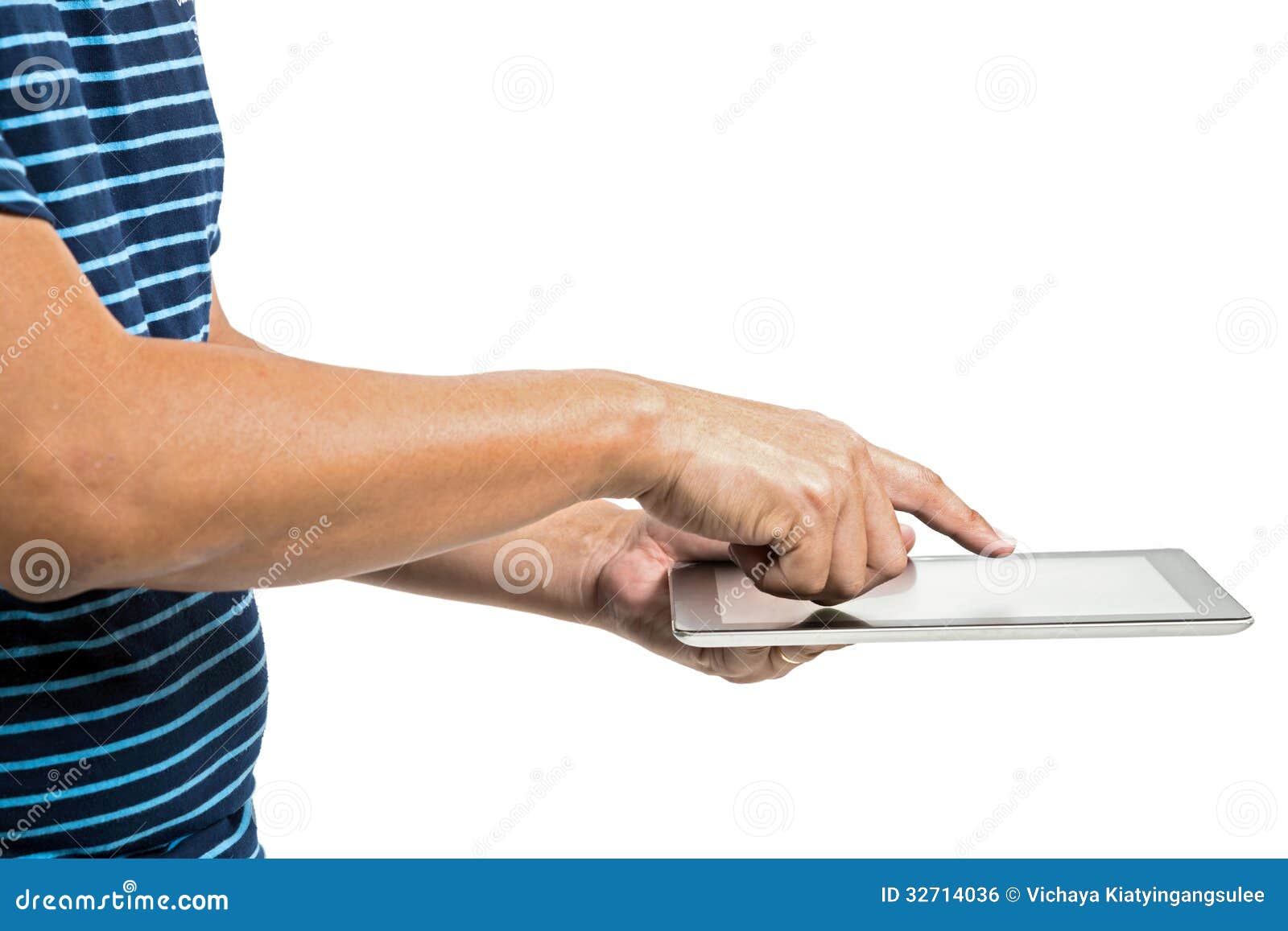 Tablet using stock photo. Image of social, analysis, information - 32714036