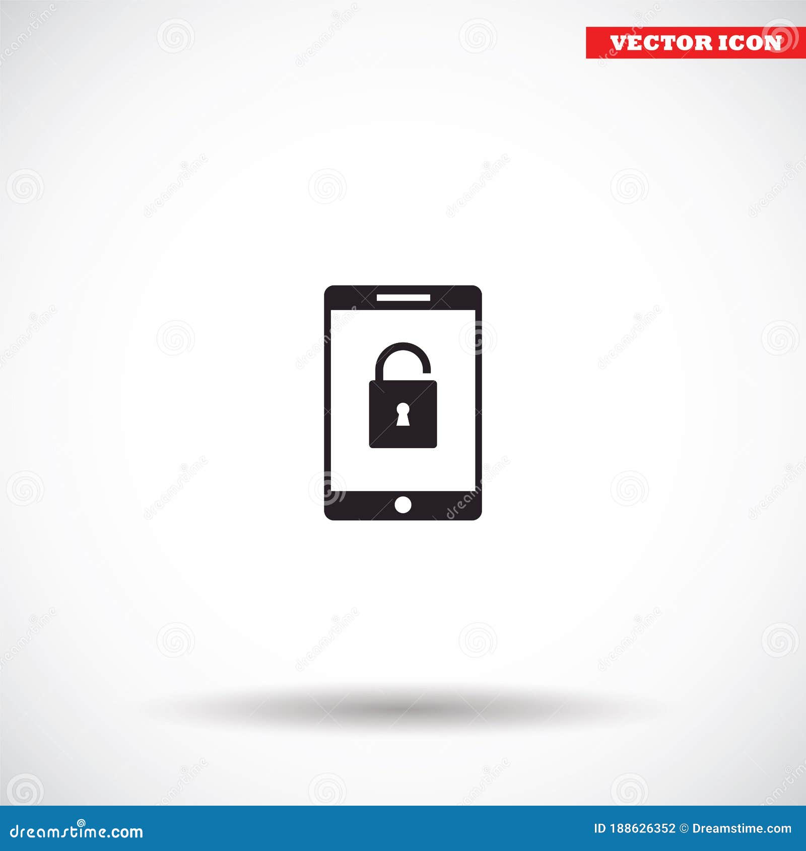 TABLET Vector Icon , Lorem Ipsum Flat Design Stock Illustration ...