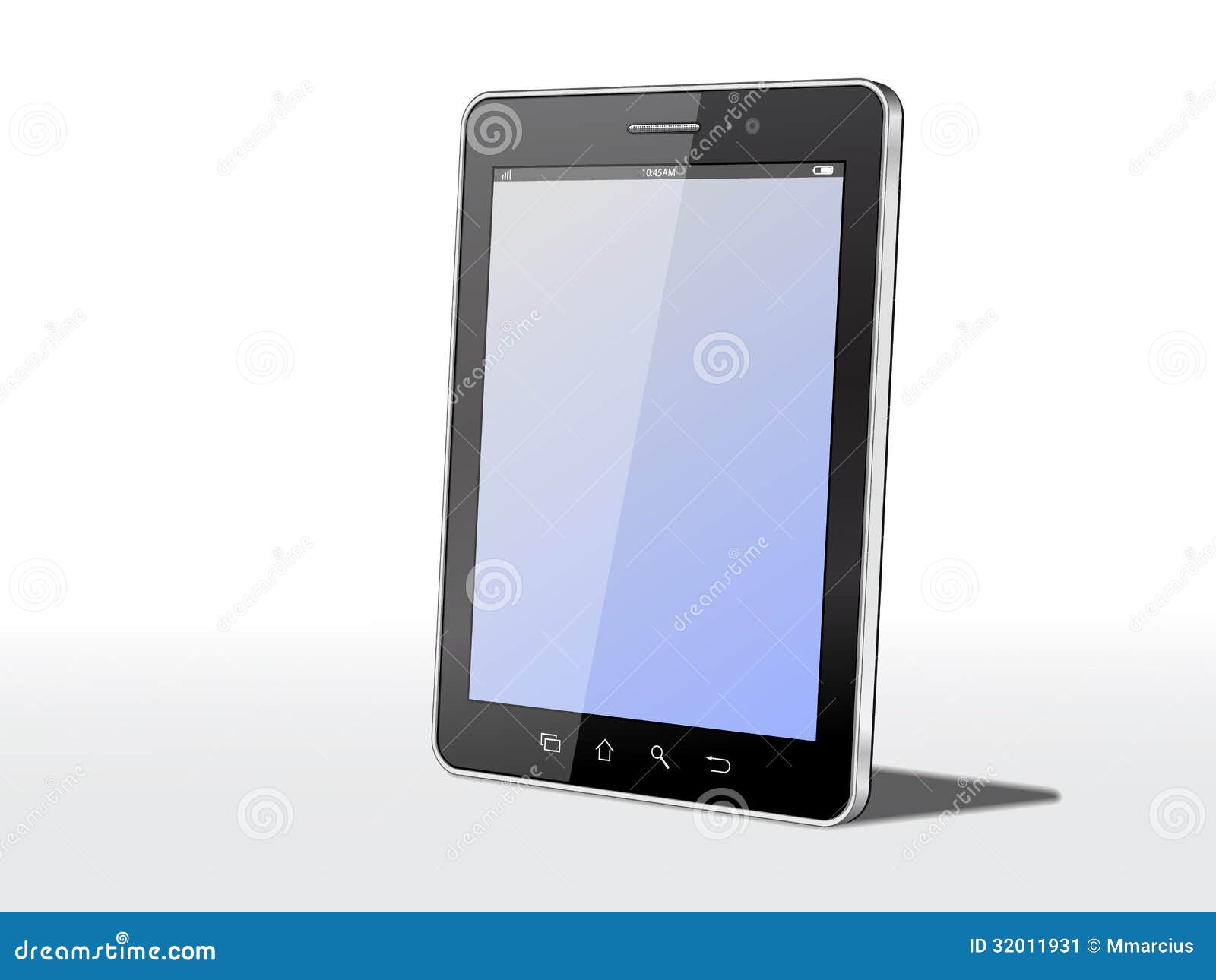 Tableta del vector ilustración del vector. Ilustración de tacto - 32011931