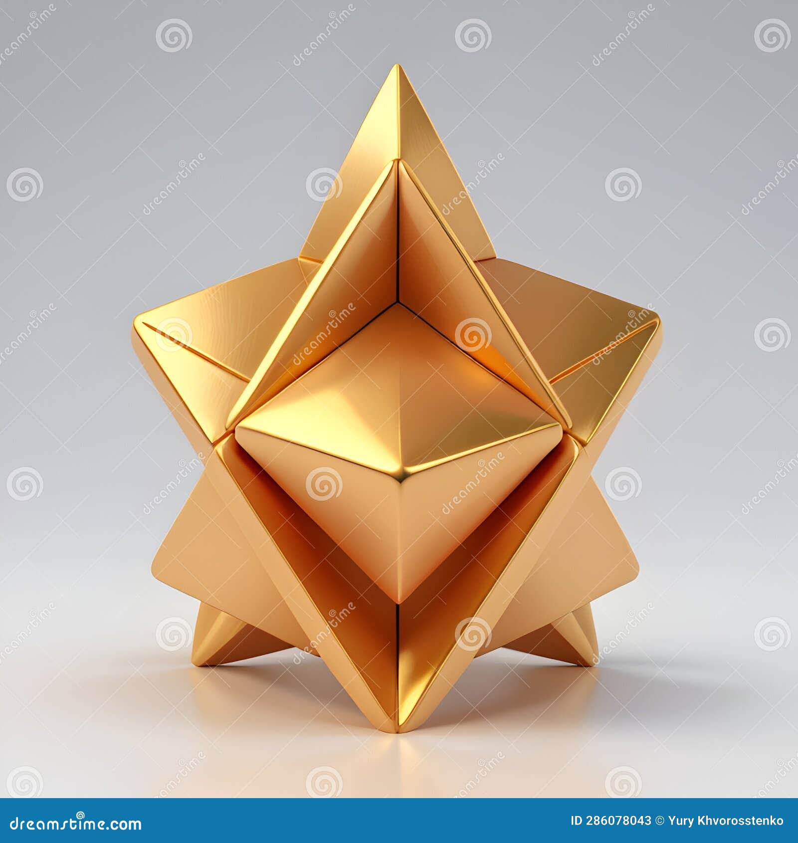 Tabletop Gold Jewelry. Polygons Stock Illustration - Illustration of ...