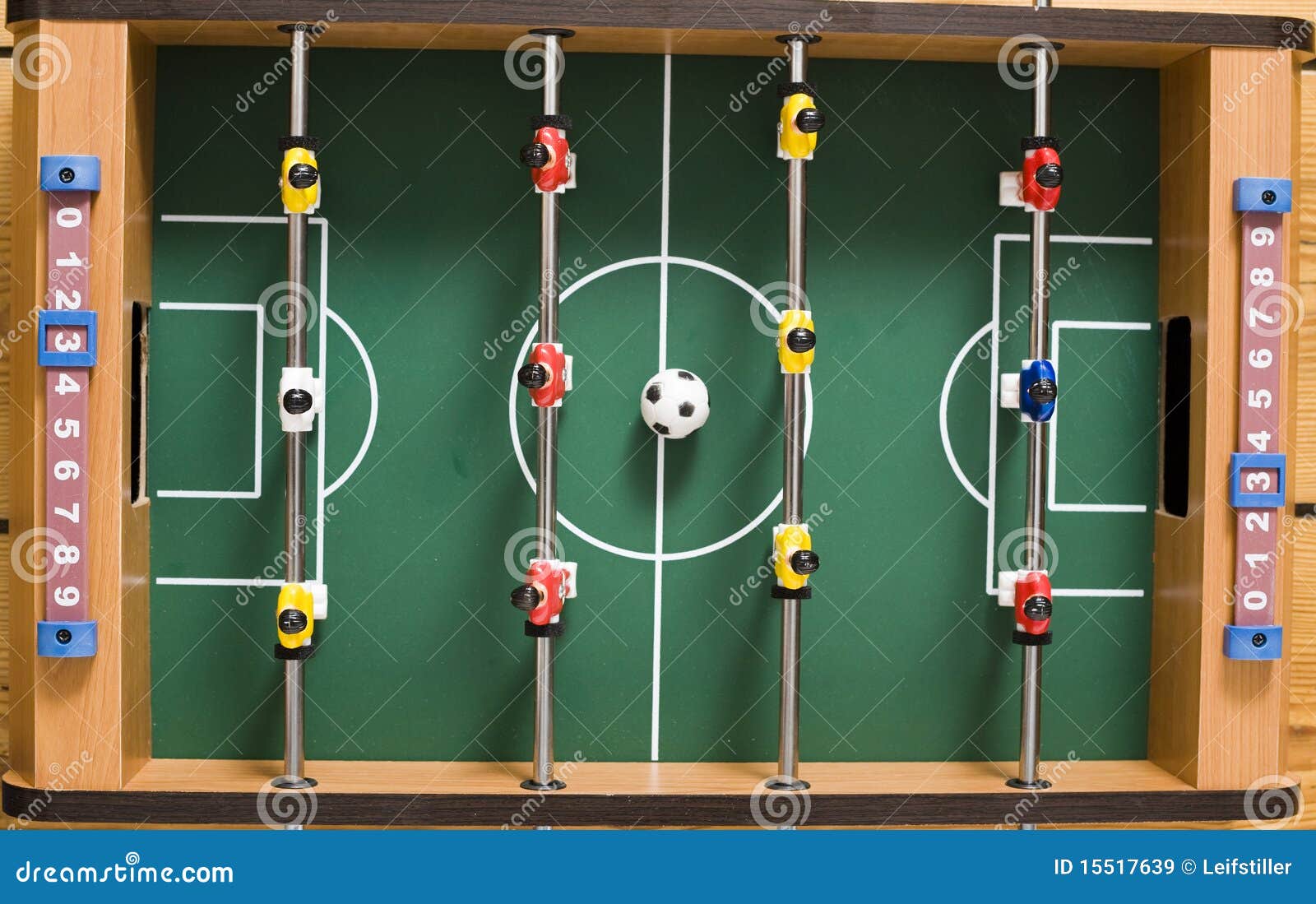 Tabletop soccer stock image. Image of score, game, goal - 15517639