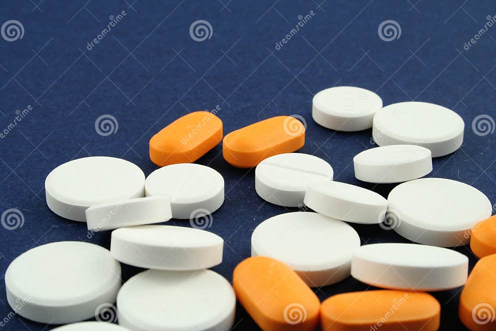 Tablets stock image. Image of isolated, medicinal, drug - 1261115
