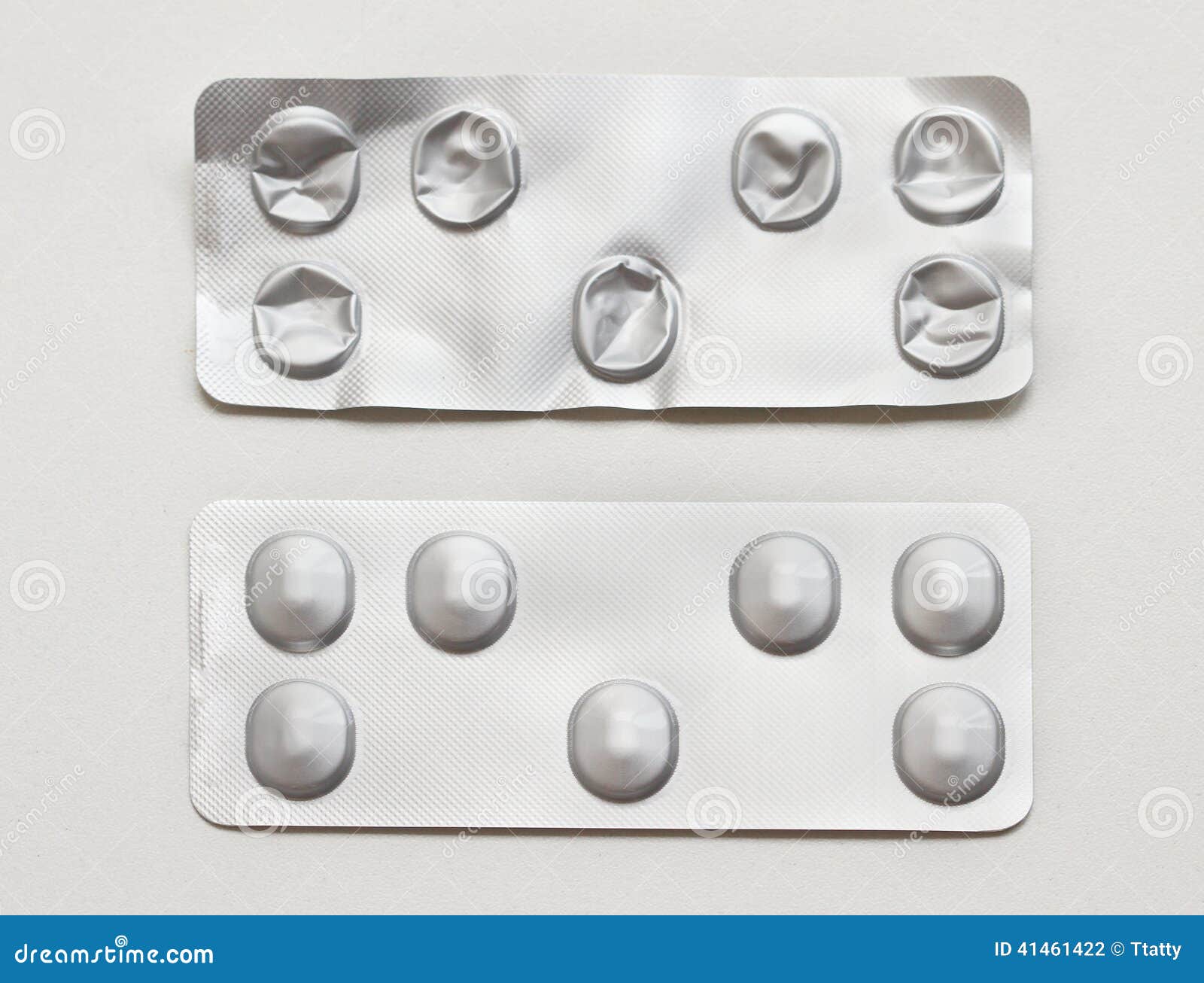 Tablets blisters stock photo. Image of pack, silver, package - 41461422