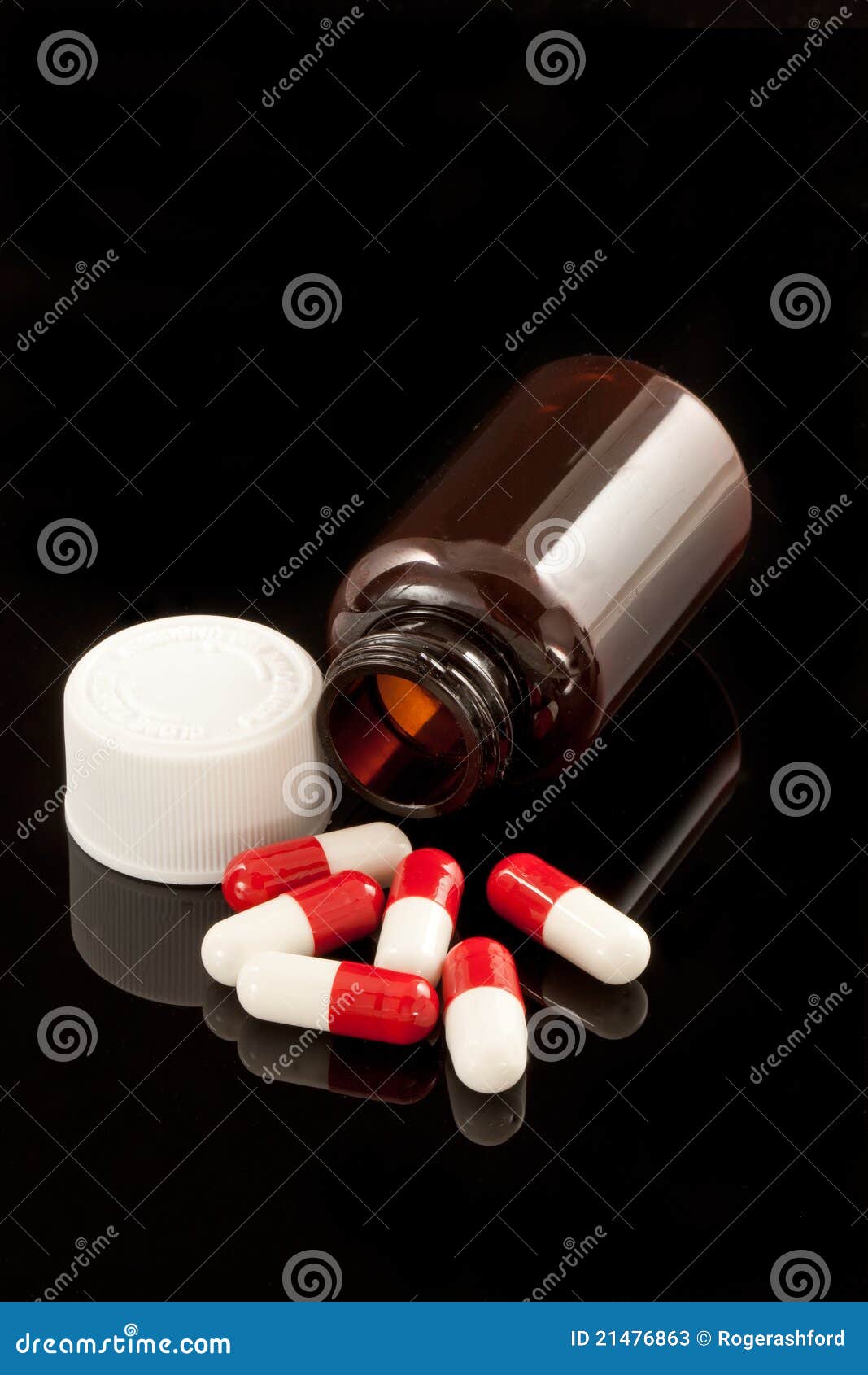 Tablets and Bottle stock image. Image of pharmaceuticals - 21476863