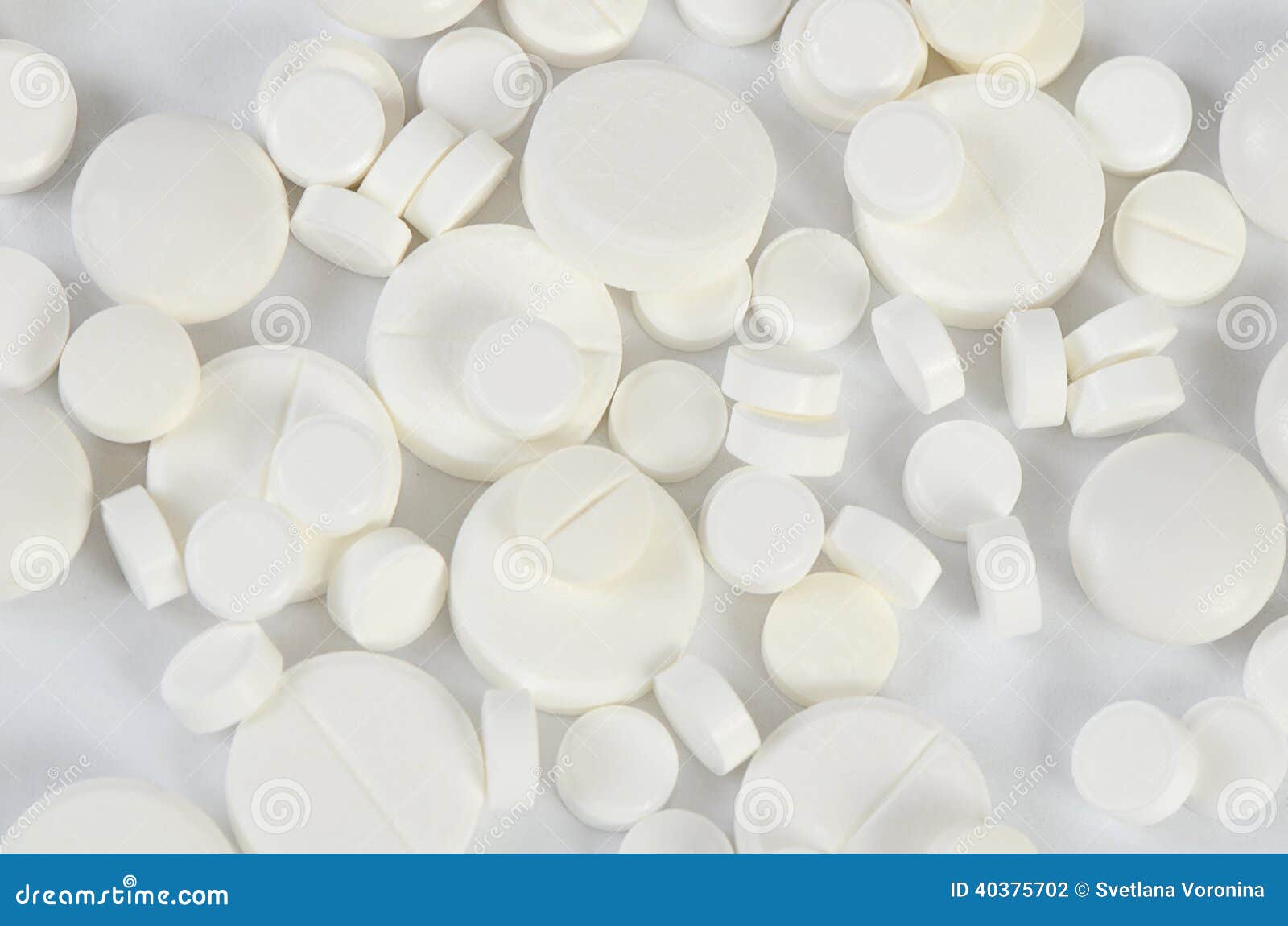 Tablets Close Up. a Medical Background Stock Photo - Image of ...