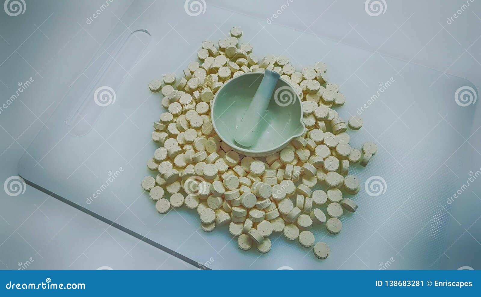 Tablets compounding stock image. Image of pill, pharmacist - 138683281
