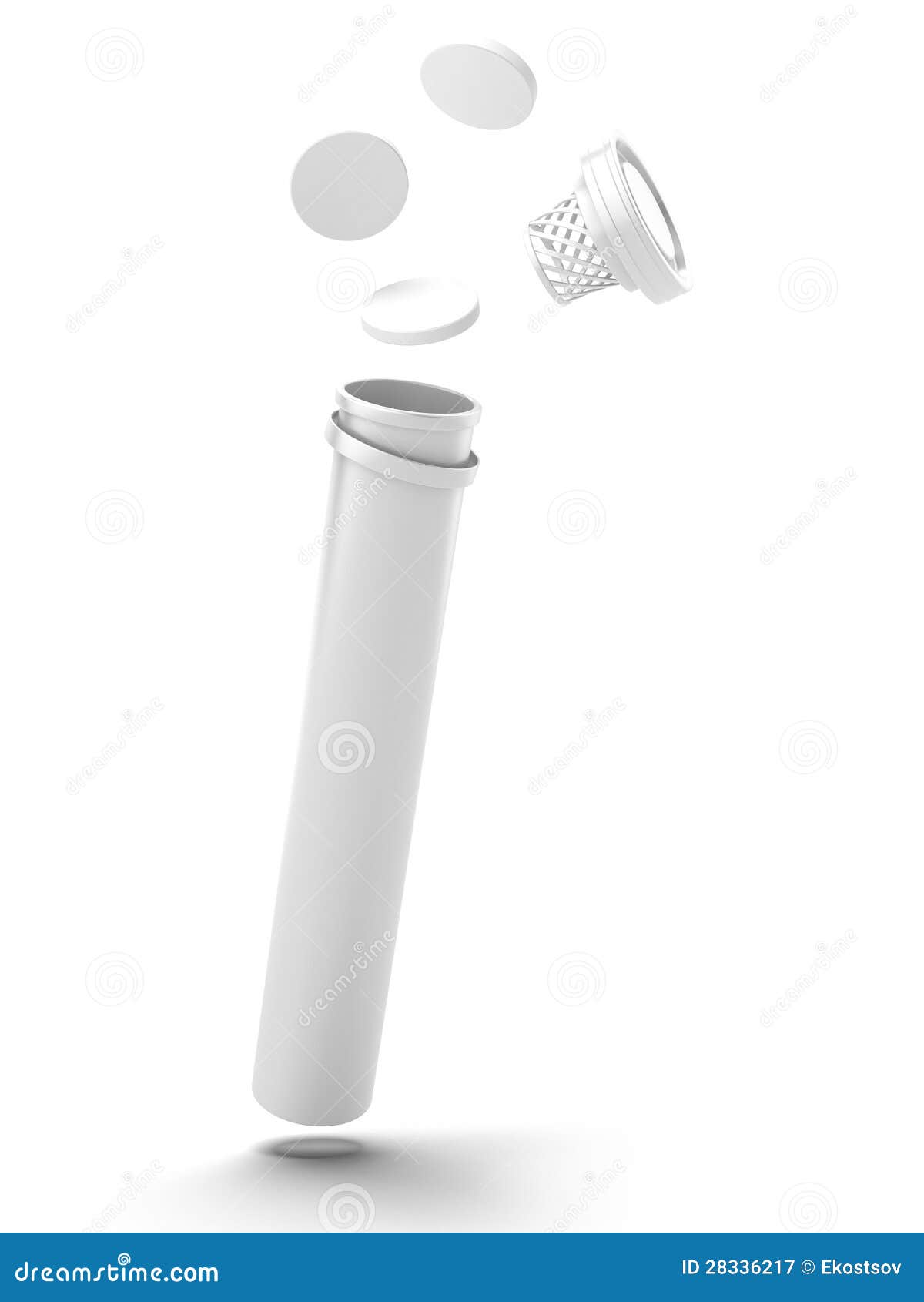 Cylindrical Package For Chips, Tea Or Wine. Realistic Vector Mockup Set ...