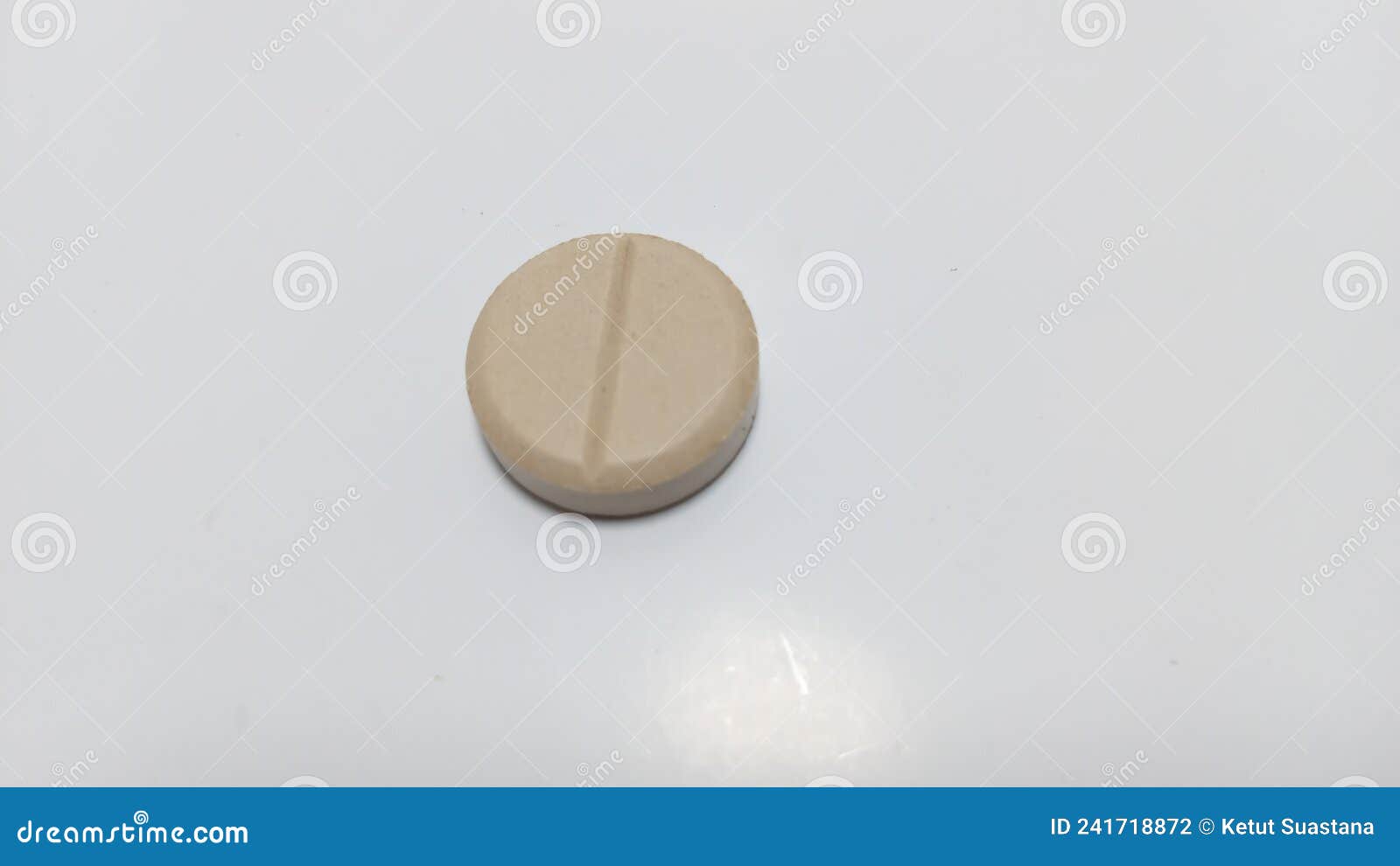 Tablets are a Form of Medicine Stock Photo - Image of skin, circle ...