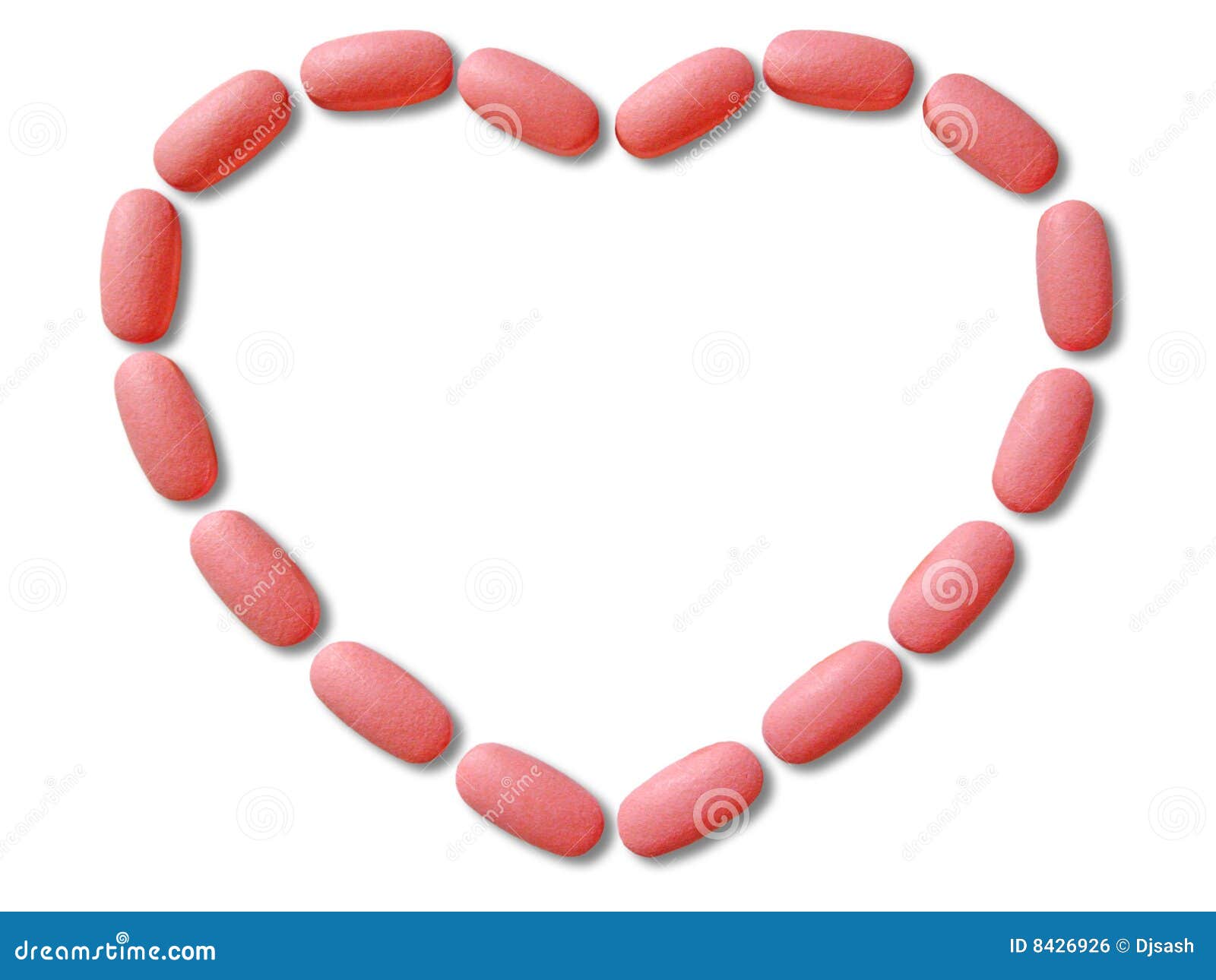 Tablets for heart stock photo. Image of close, group, colors - 8426926