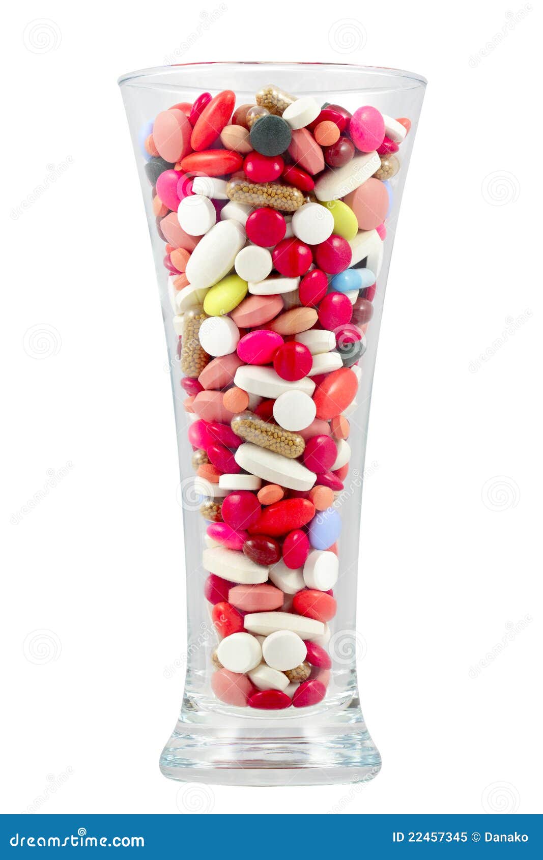 Tablets in the high glass stock image. Image of colored - 22457345