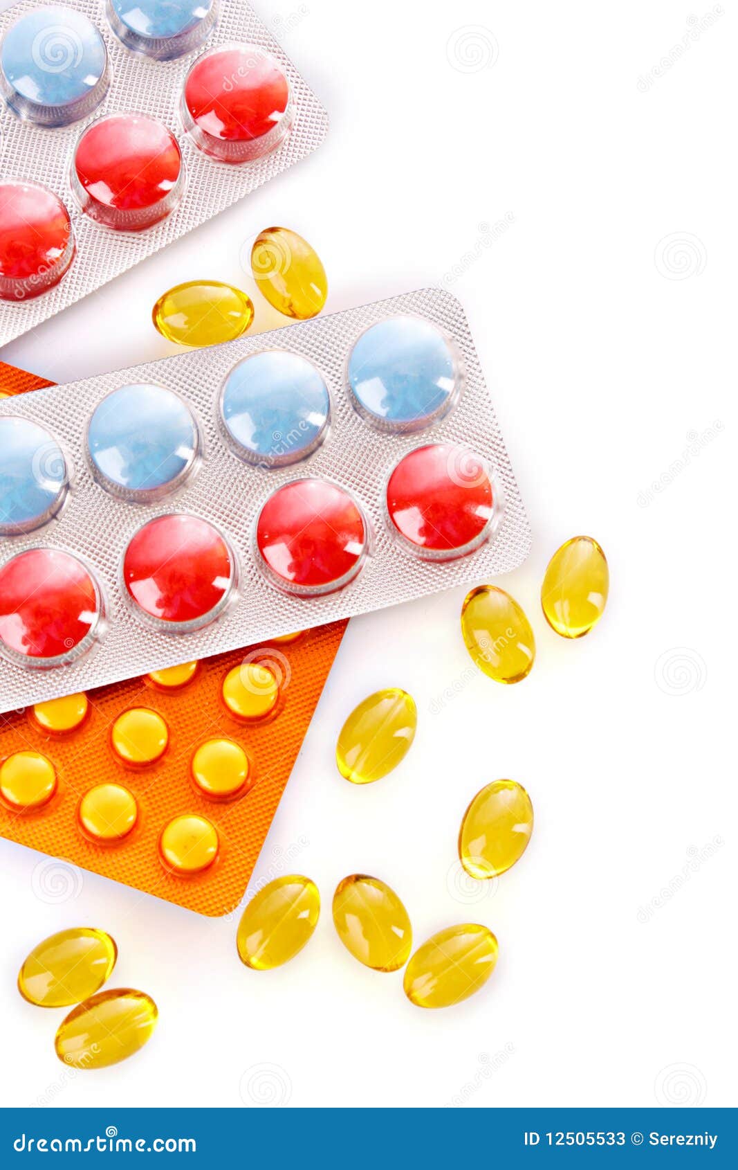 Tablets isolated stock image. Image of drug, health, illness - 12505533
