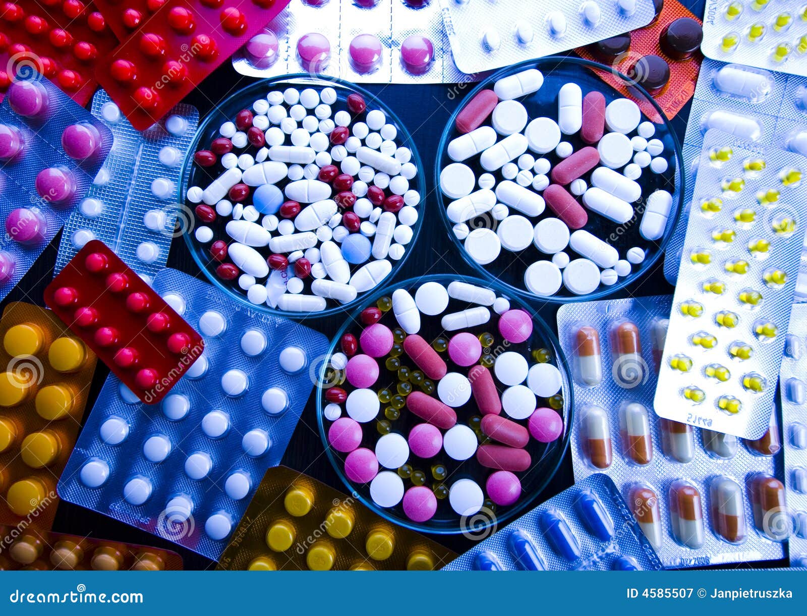 Tablets & Medicines stock image. Image of pharmacology - 4585507