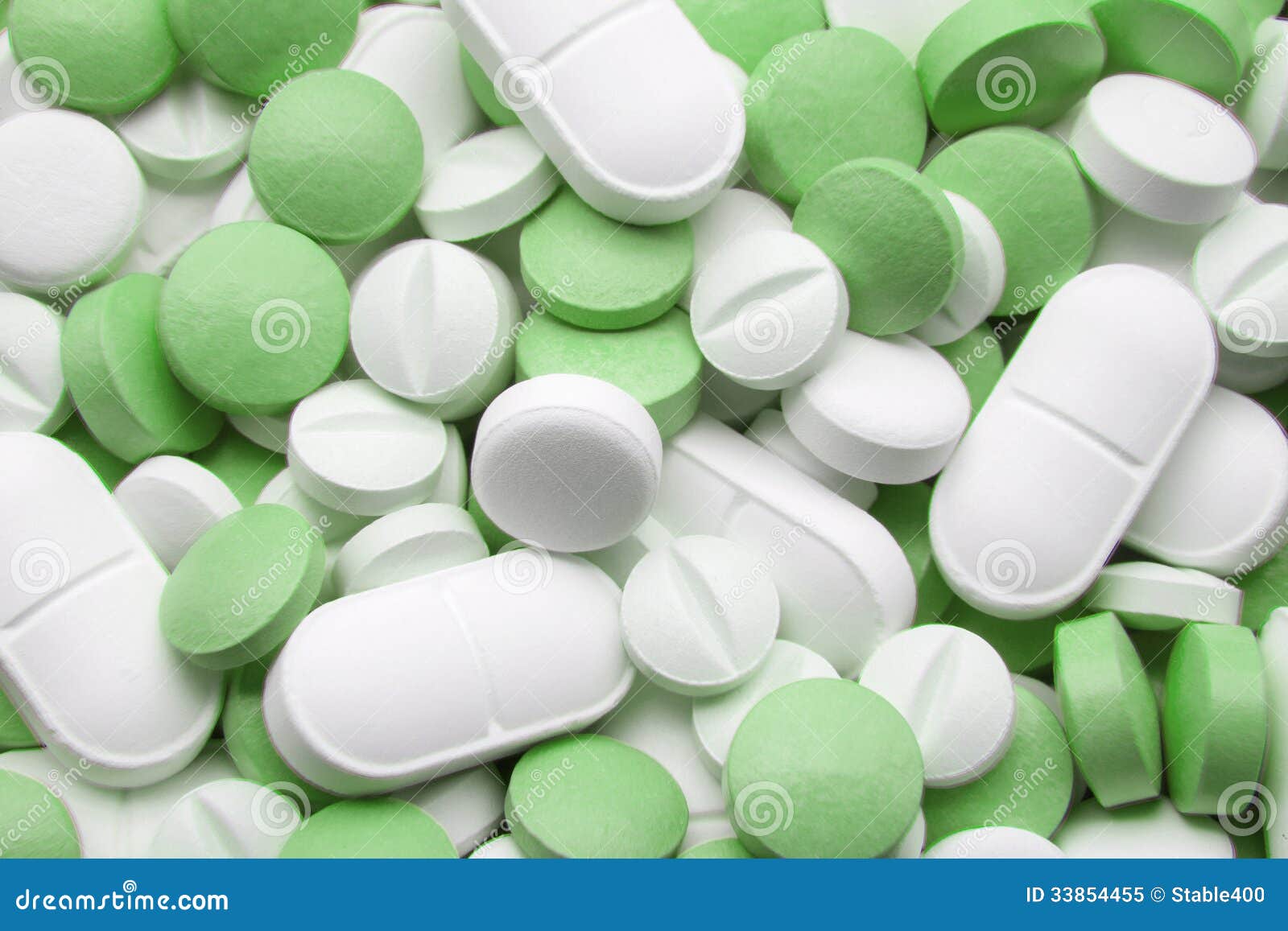 Tablets and medicines stock image. Image of green, antibiotics - 33854455