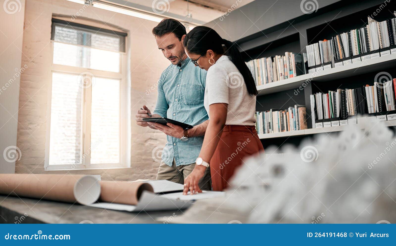 Tablets are Modern Architects Best Tools. Two Aspiring Young Architects ...