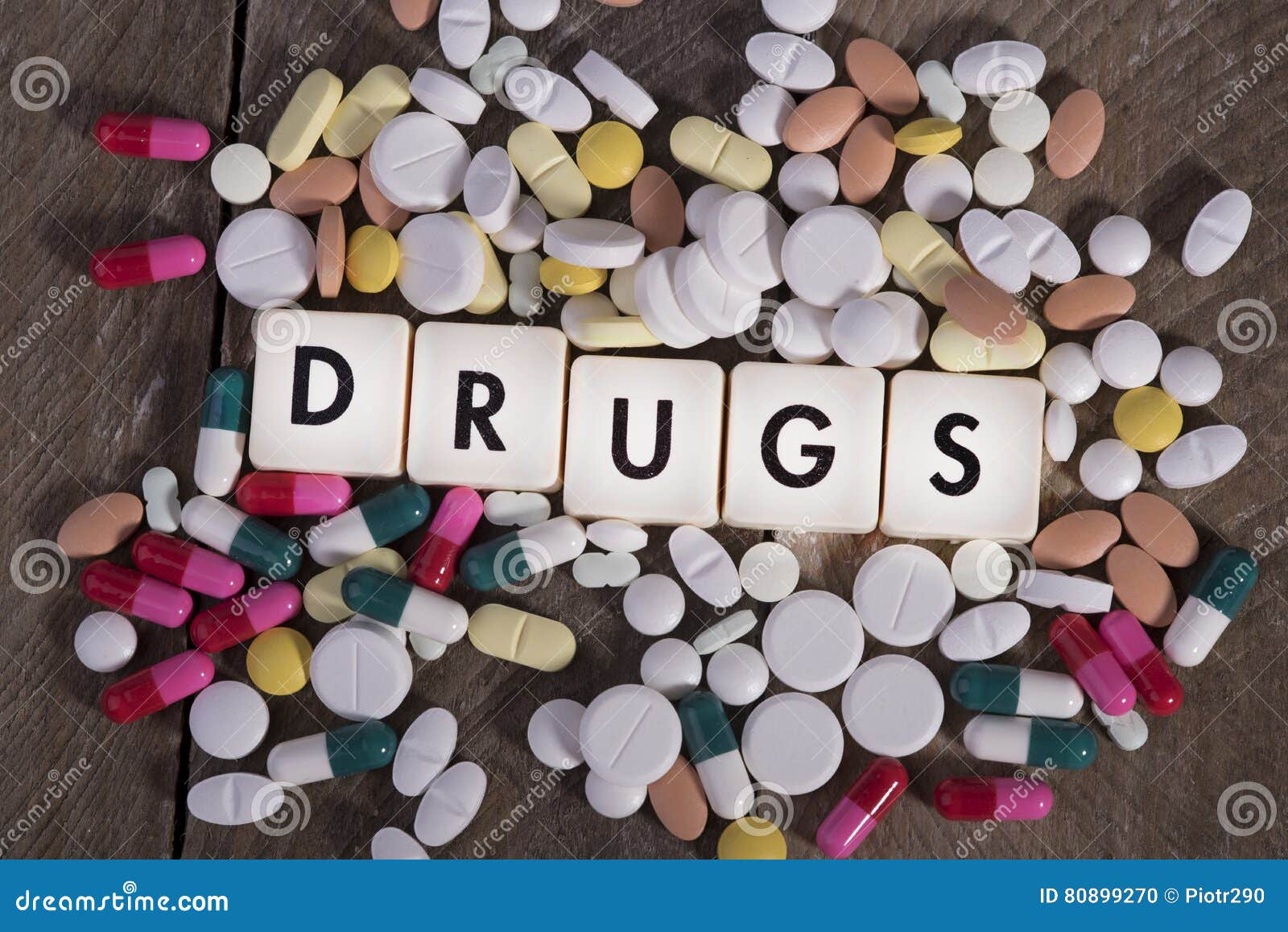 Tablets and Narcotic Addiction Stock Photo - Image of addiction ...