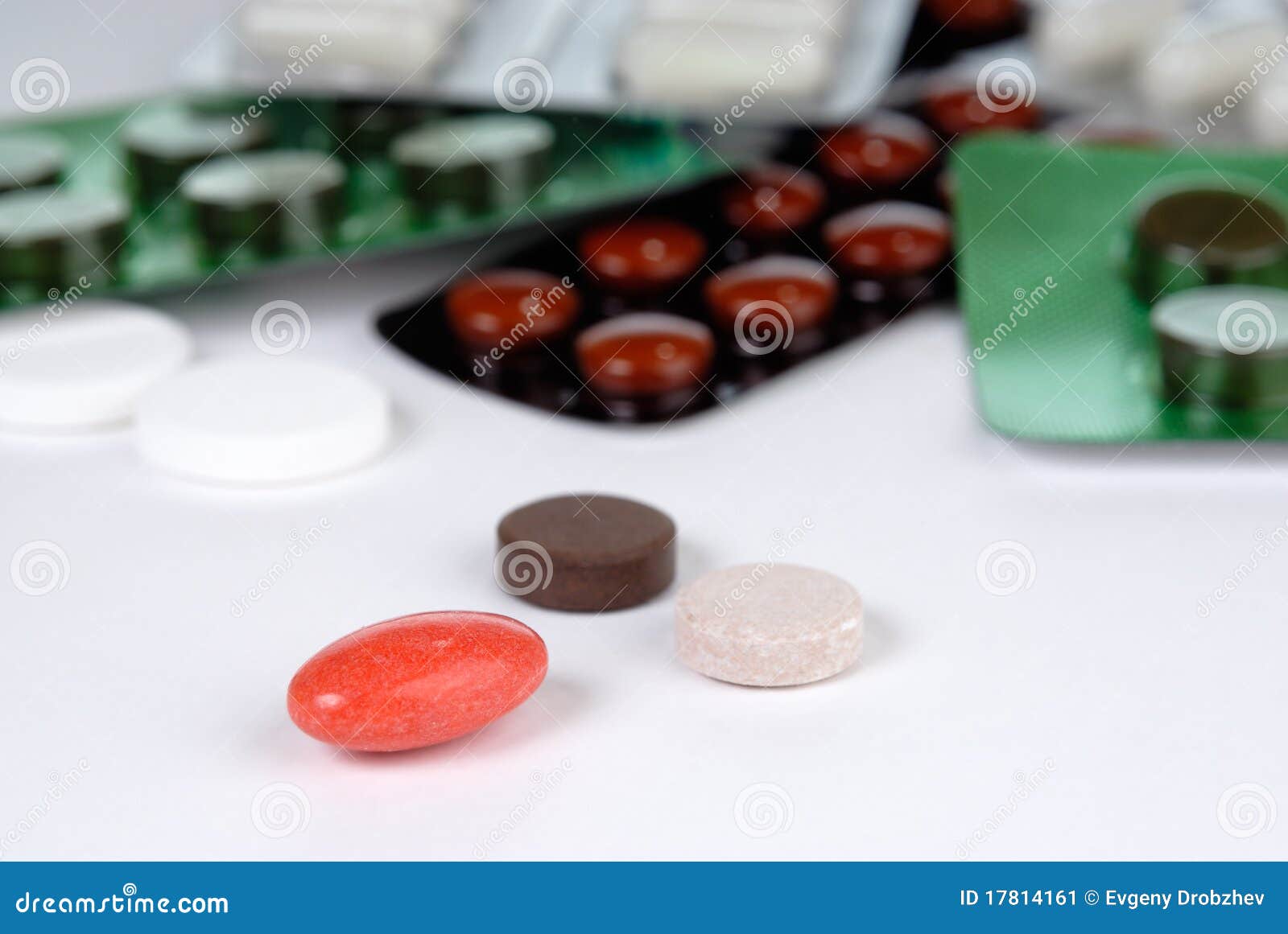Tablets and pills stock image. Image of pharmaceutical - 17814161