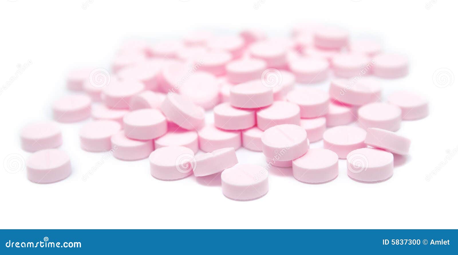 Tablets of pink color stock photo. Image of pink, illness - 5837300
