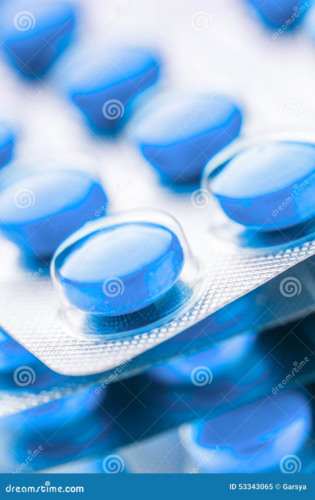 Tablets in plastic packing stock image. Image of antibiotic - 53343065