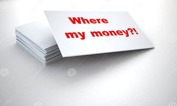 Tablets with sign stock illustration. Illustration of announcement ...