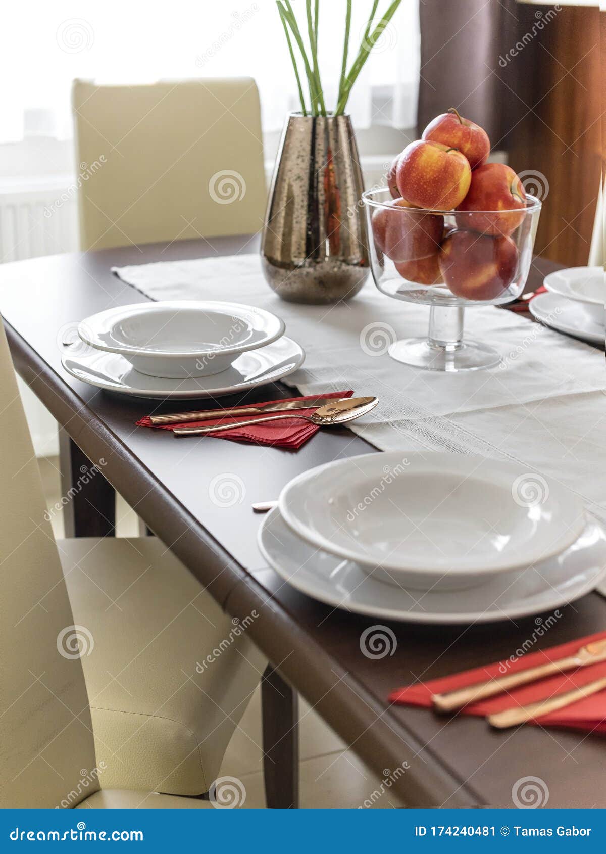 Fruit On Dining Table Stock Image | CartoonDealer.com #30213475