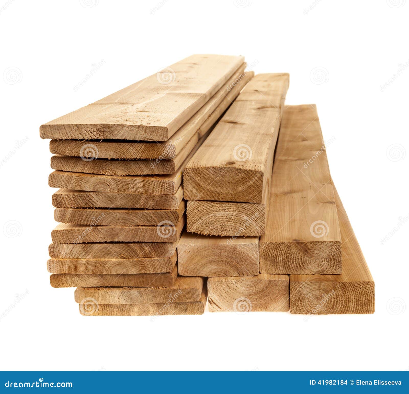 Tablones Y Tableros De La Madera De Construcción Foto de archivo ...