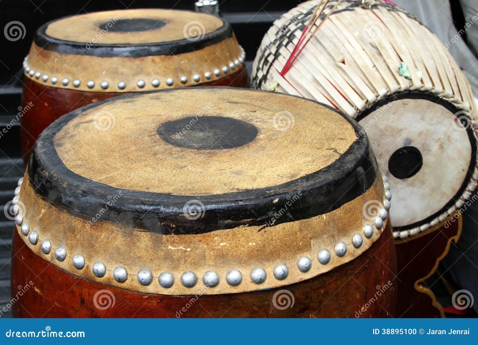 Tabor drum(two-faced drum) stock photo. Image of bongo - 38895100