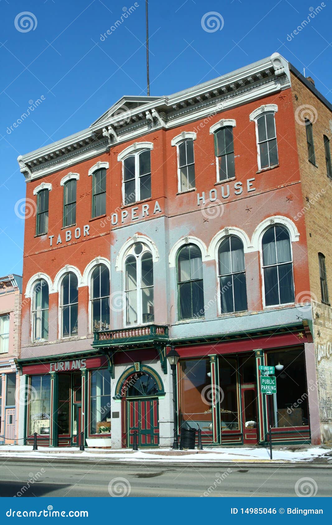 Tabor Opera House editorial photo. Image of pioneers - 14985046