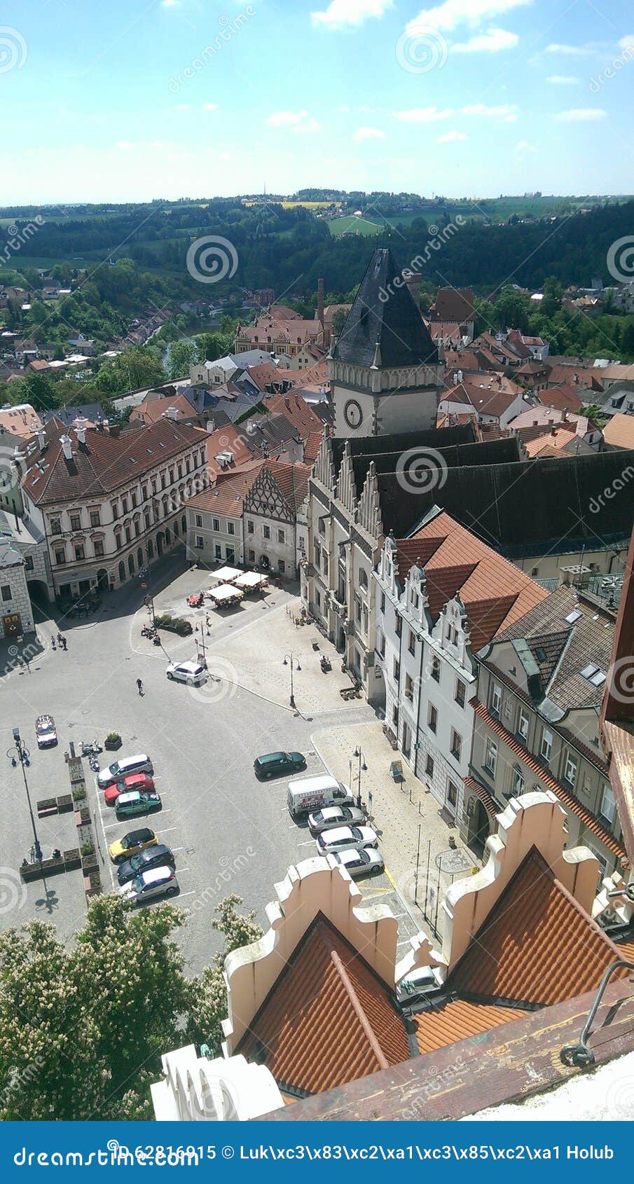 Tabor-Stadt stockbild. Bild von tschechisch, quadrat - 62816915