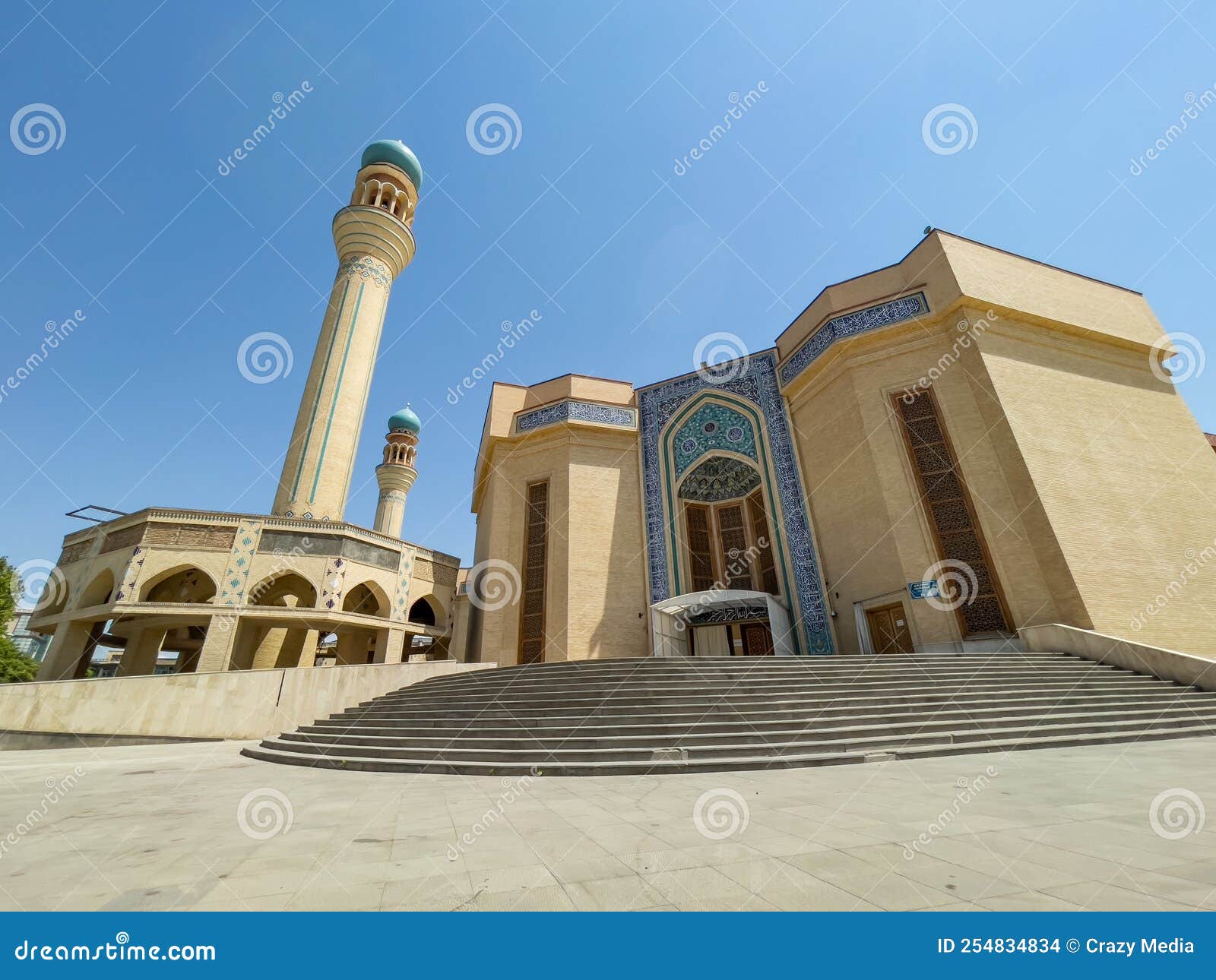 Tabriz Important Touristic and Architectural Monuments Stock Photo ...