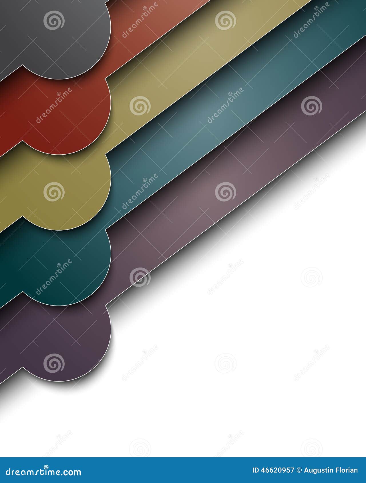 Tabs design stock vector. Illustration of dynamic, color - 46620957