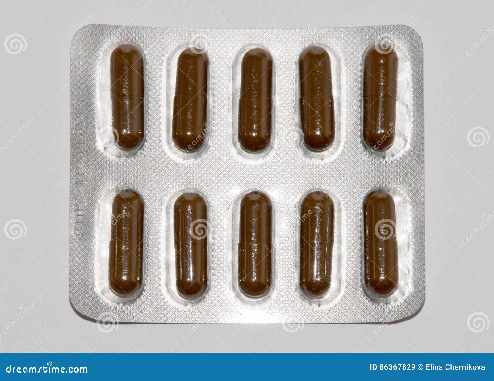 Tabs Vitamins, Omega 3, Medications Tablets and Capsules in a Beaker ...