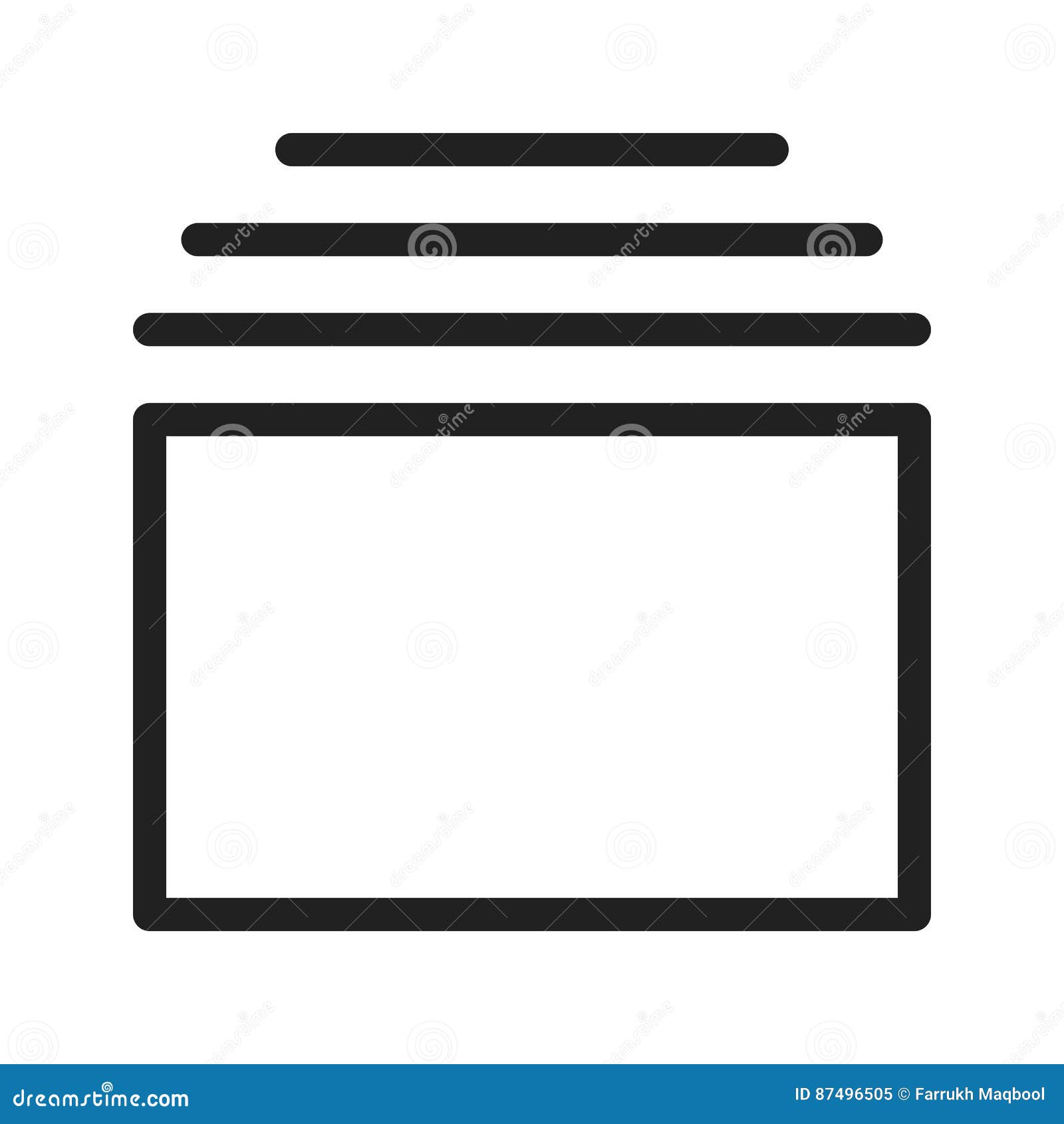 Tabs stock vector. Illustration of page, search, header - 87496505