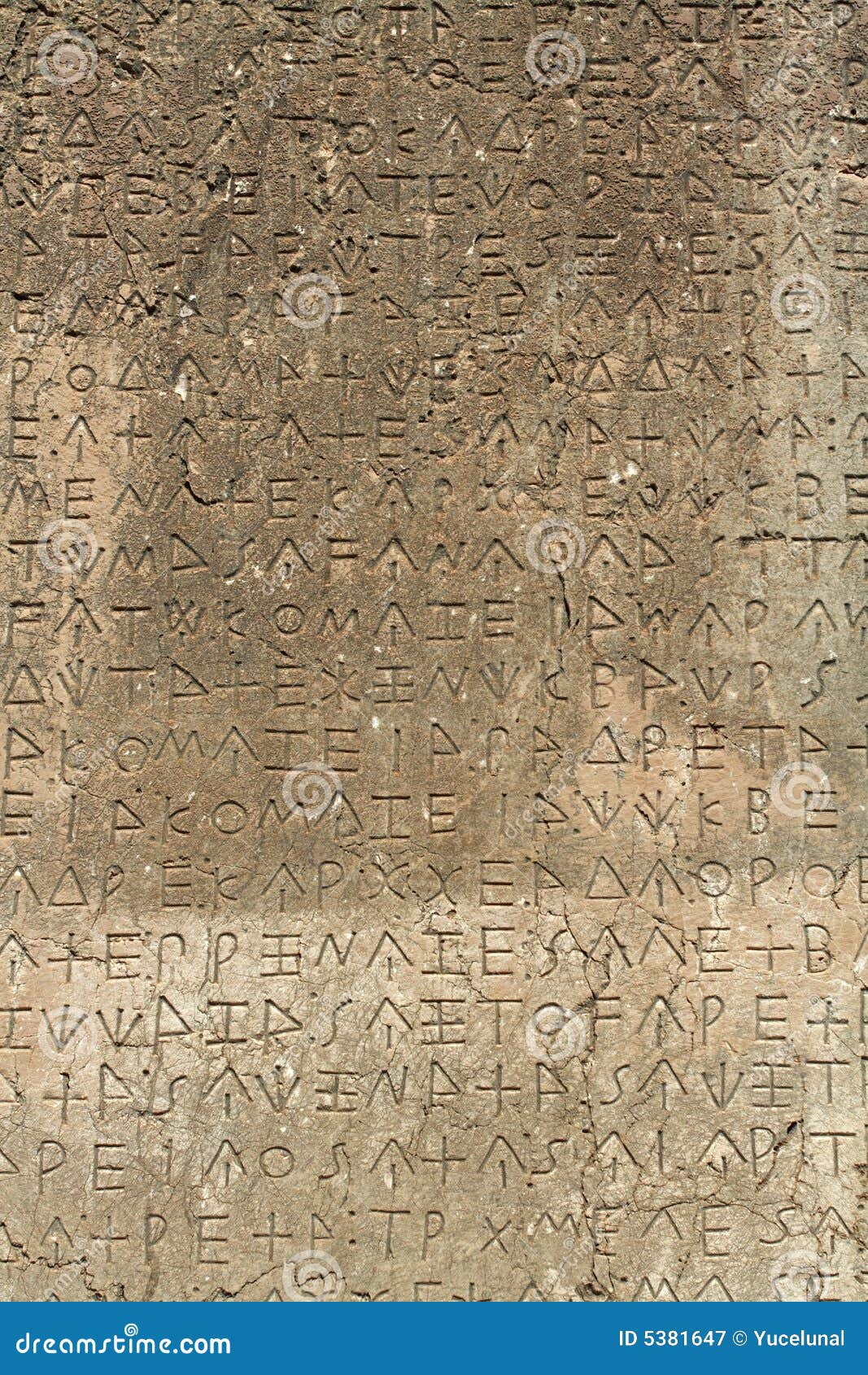 Tabuleta antiga do lykia imagem de stock. Imagem de mensagens - 5381647