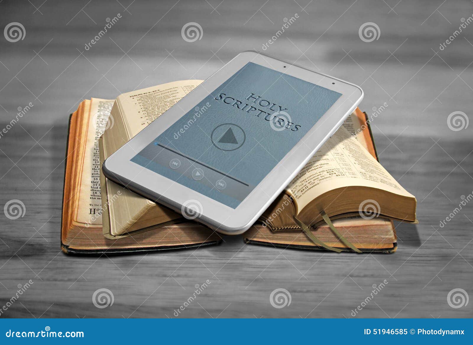 Tabuleta Da Bíblia De Digitas Imagem de Stock - Imagem de biblioteca ...