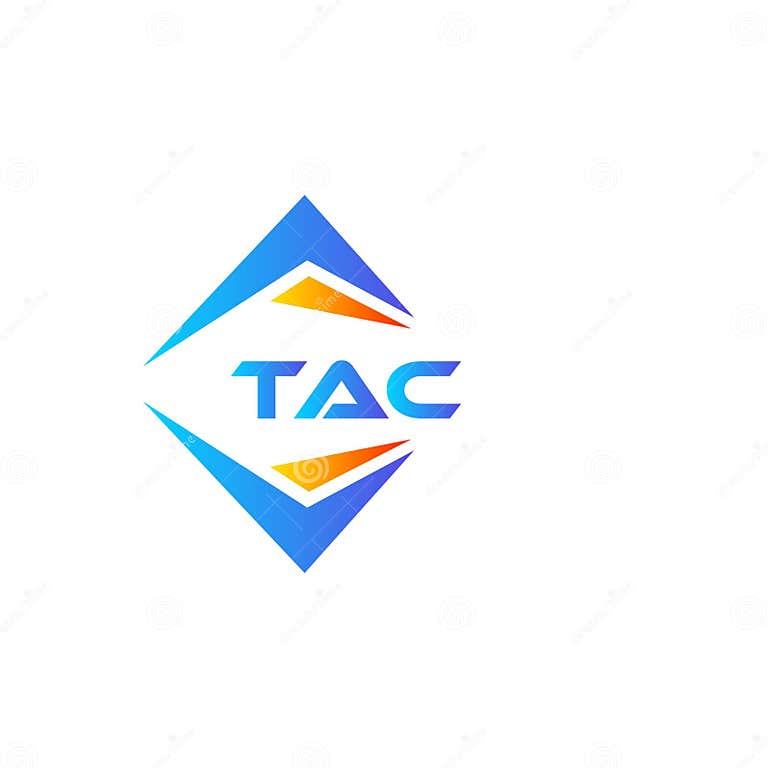 TAC Abstract Technology Logo Design on White Background. TAC Creative ...