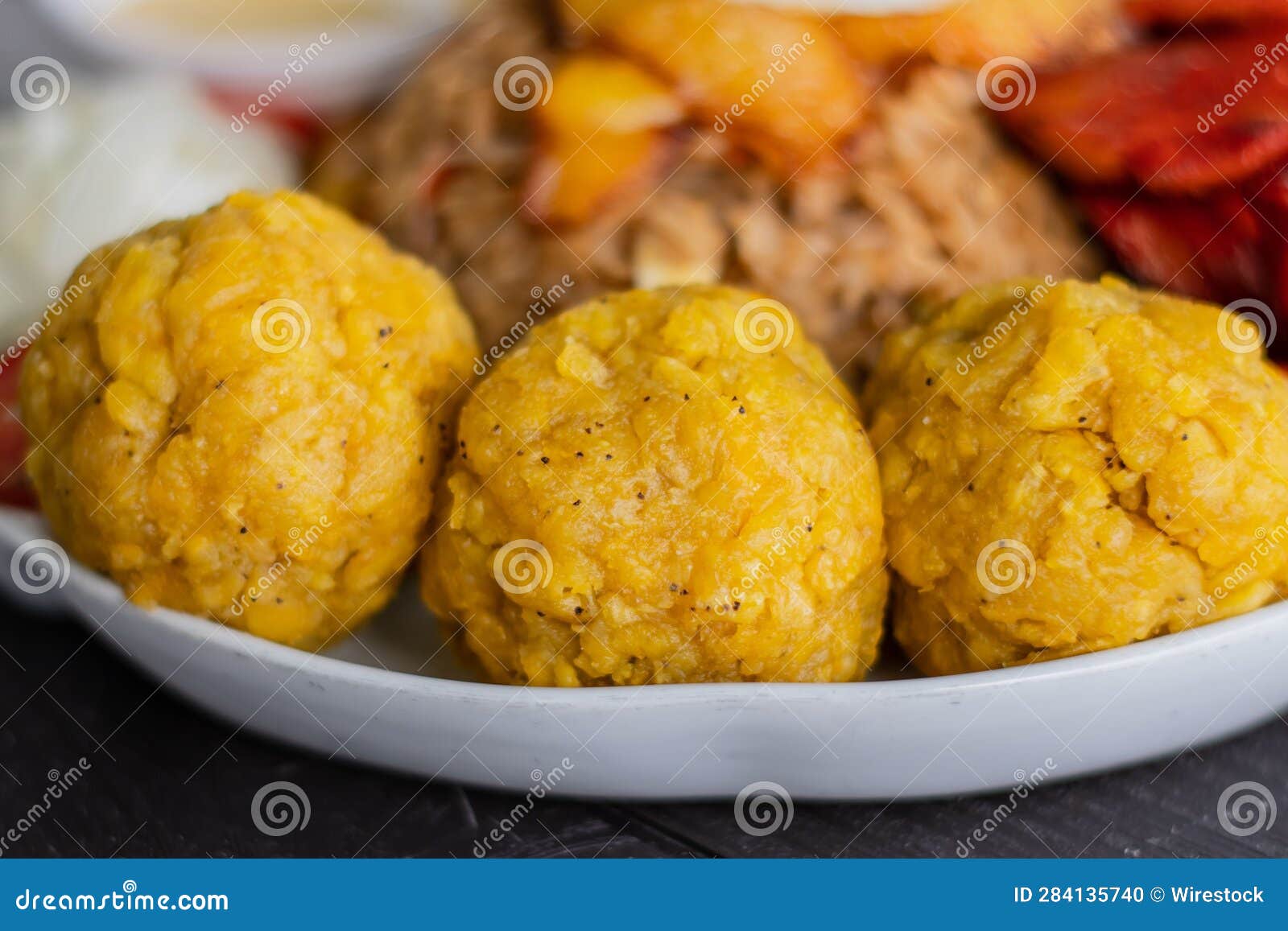 Tacacho with Cecina, a Typical Dish of the Amazon Jungle in Peru Stock ...