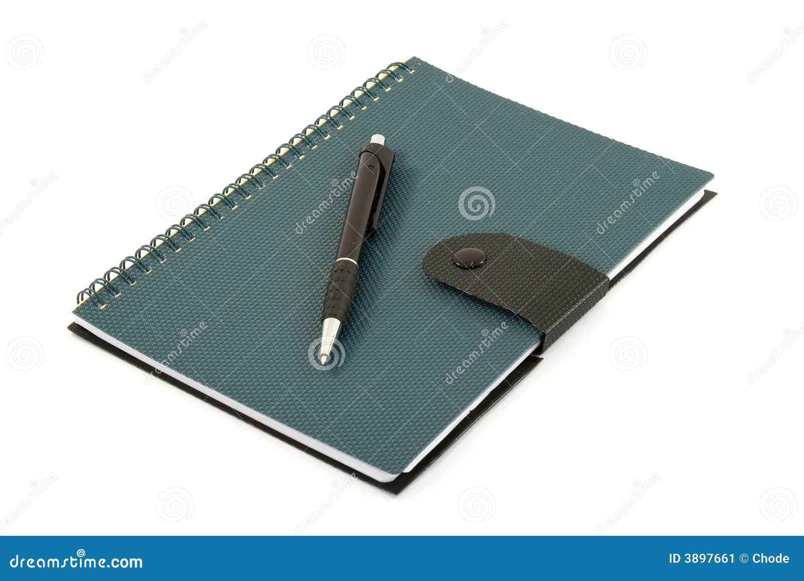 Taccuino immagine stock. Immagine di formazione, isolato - 3897661