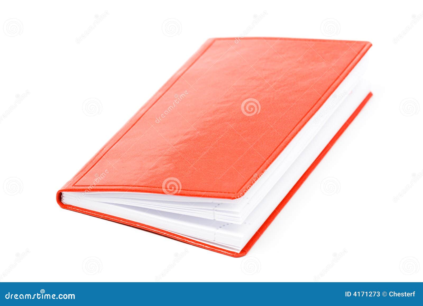 Taccuino rosso immagine stock. Immagine di foglio, cuoio - 4171273