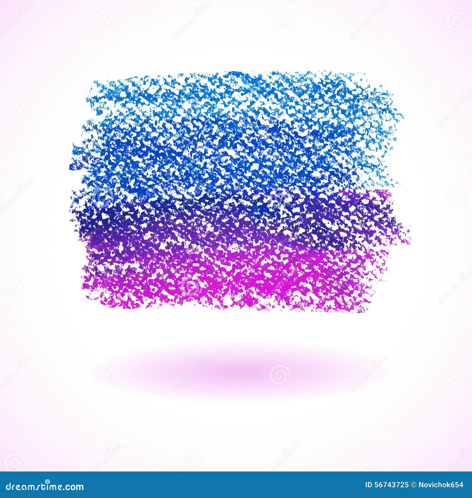 Tache En Pastel Bleue Et Pourpre De Crayon Illustration de Vecteur ...