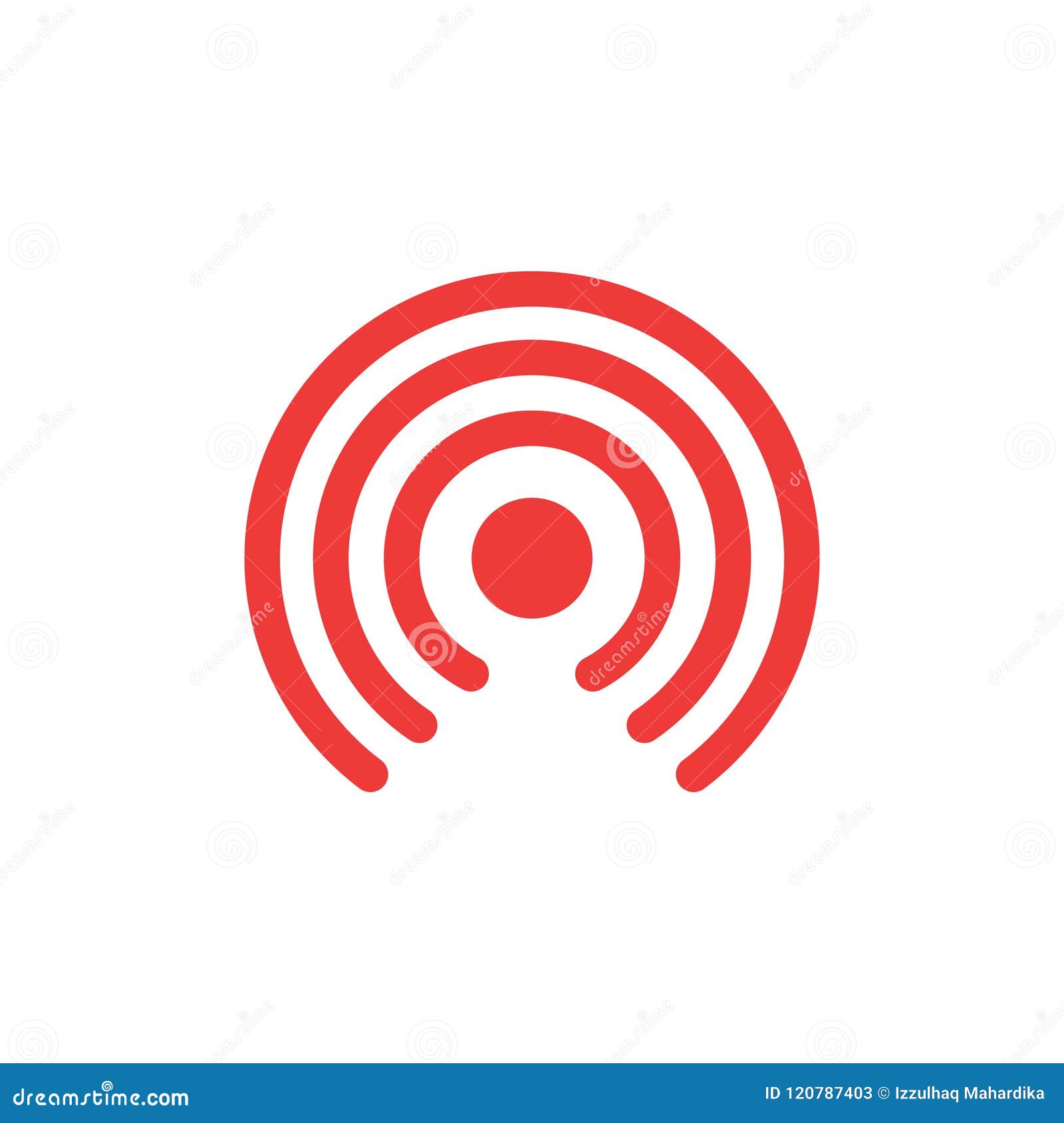 Tache Logo Inspired by Wifi Signal Illustration de Vecteur ...