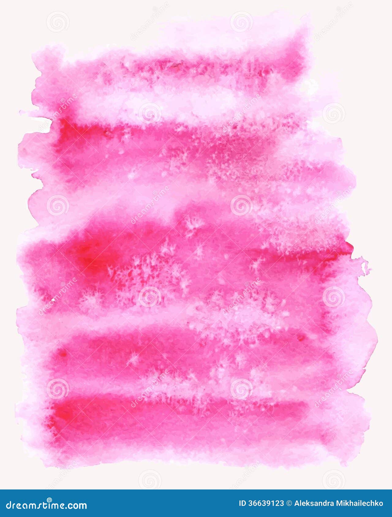Tache Rose. Fond Abstrait D'aquarelle Illustration de Vecteur ...