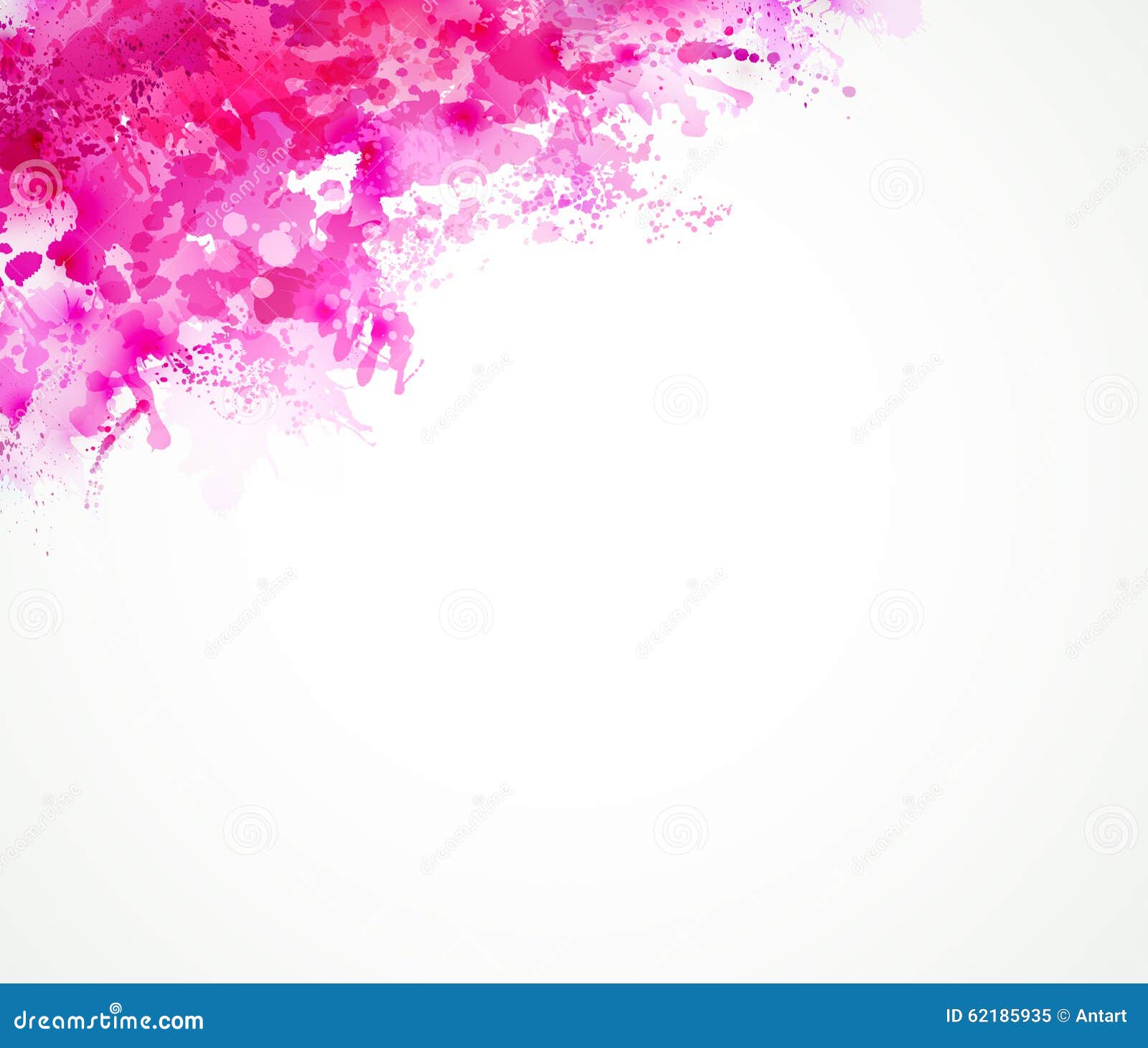 Taches de rose illustration de vecteur. Illustration du rose - 62185935