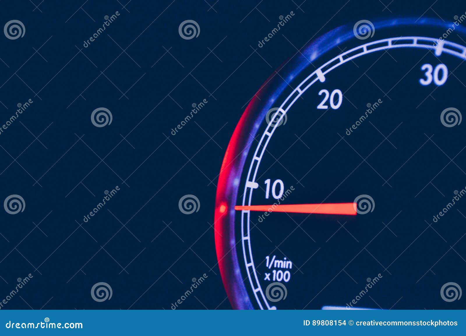 Tachometer At 8 Picture. Image: 89808154