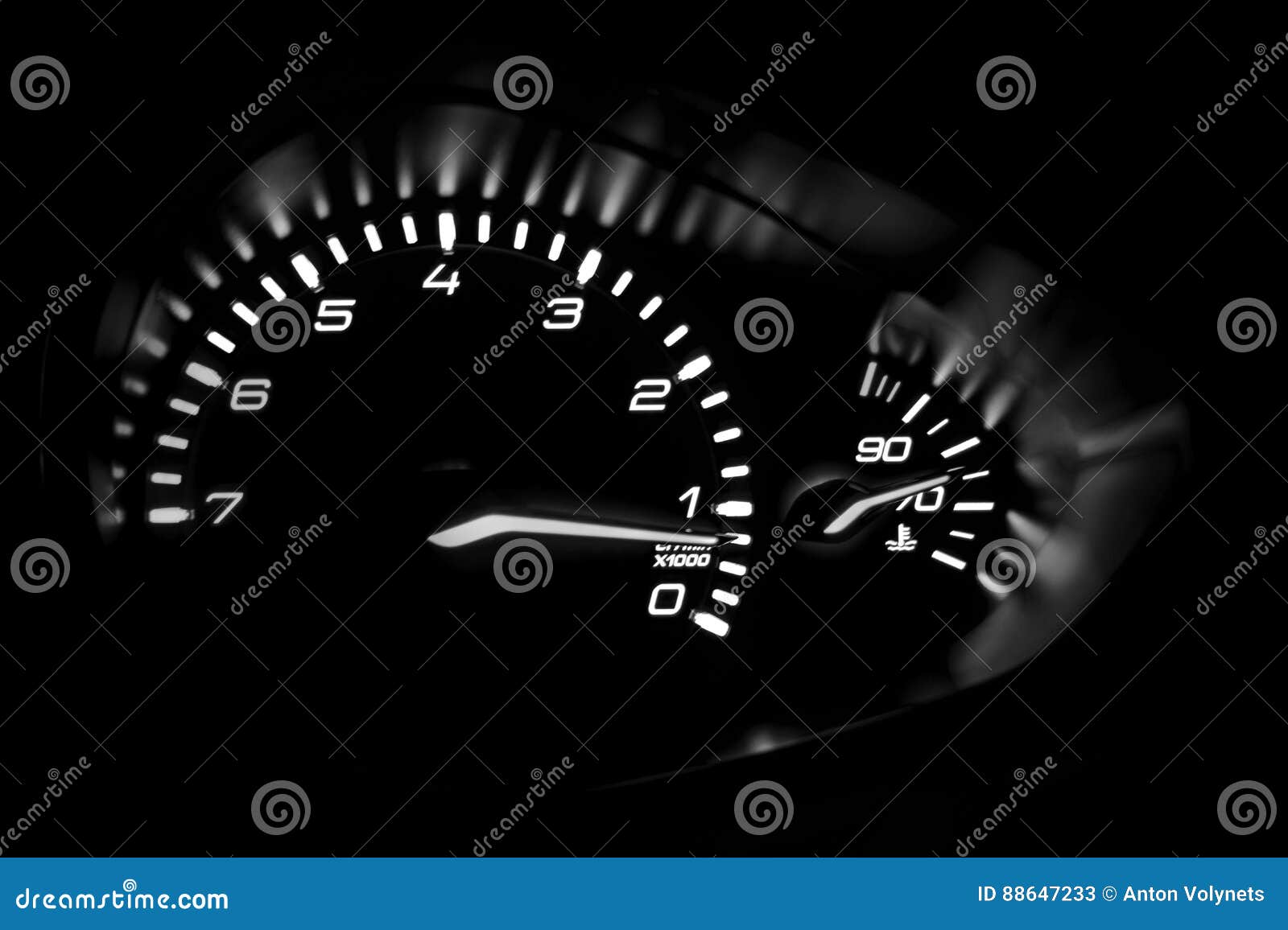 Tachometer Redline Tattoo