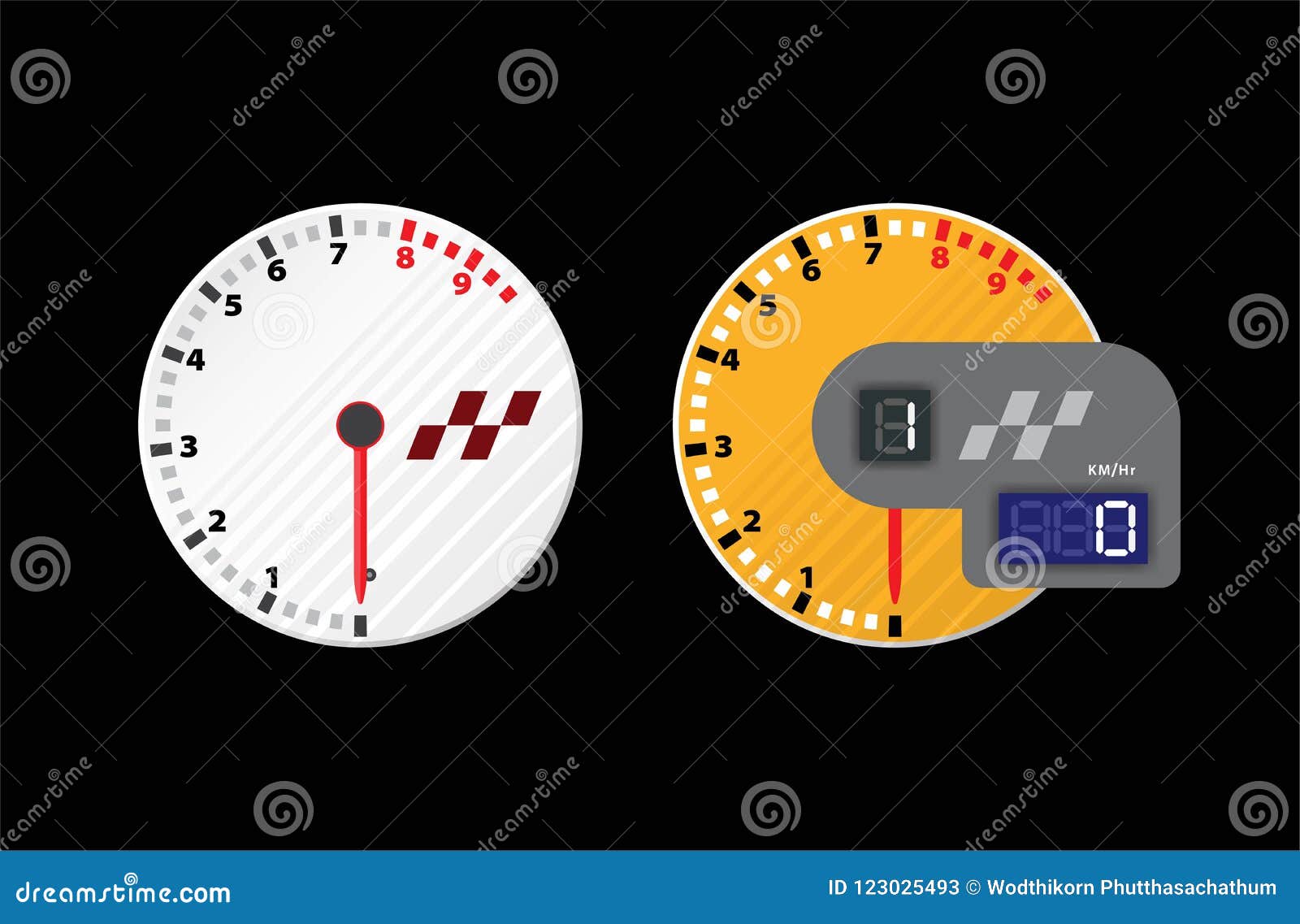 Racing Car Backlight. F1 Spotlight. Abstract Dark Background Vector ...