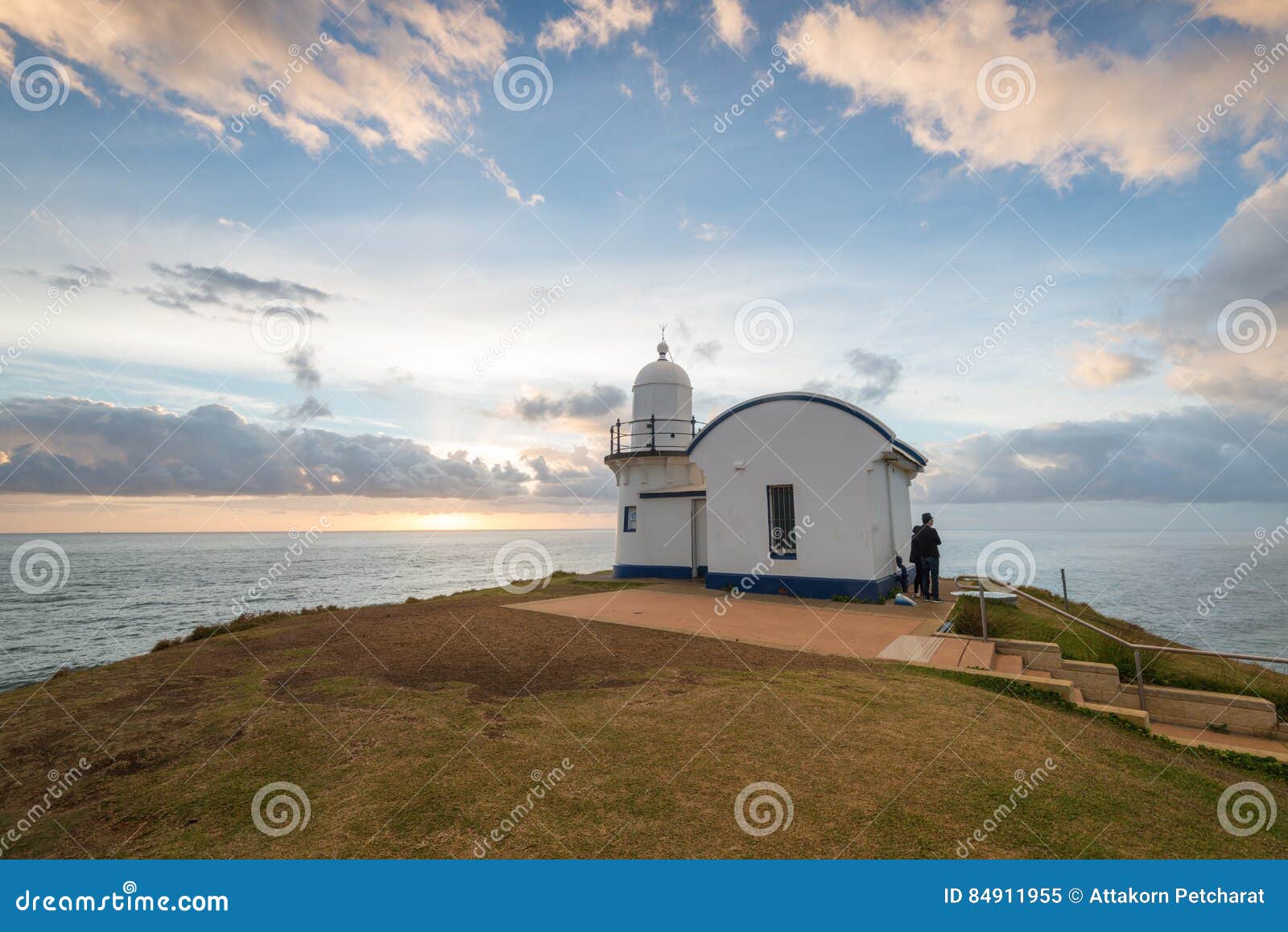 Tacking Point Lighthouse Sunrise Port Macquarie. Editorial Image ...
