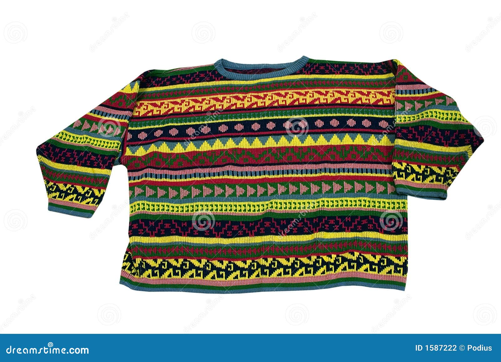 Tacky Sweater stock photo. Image of winter, clothing, bright - 1587222